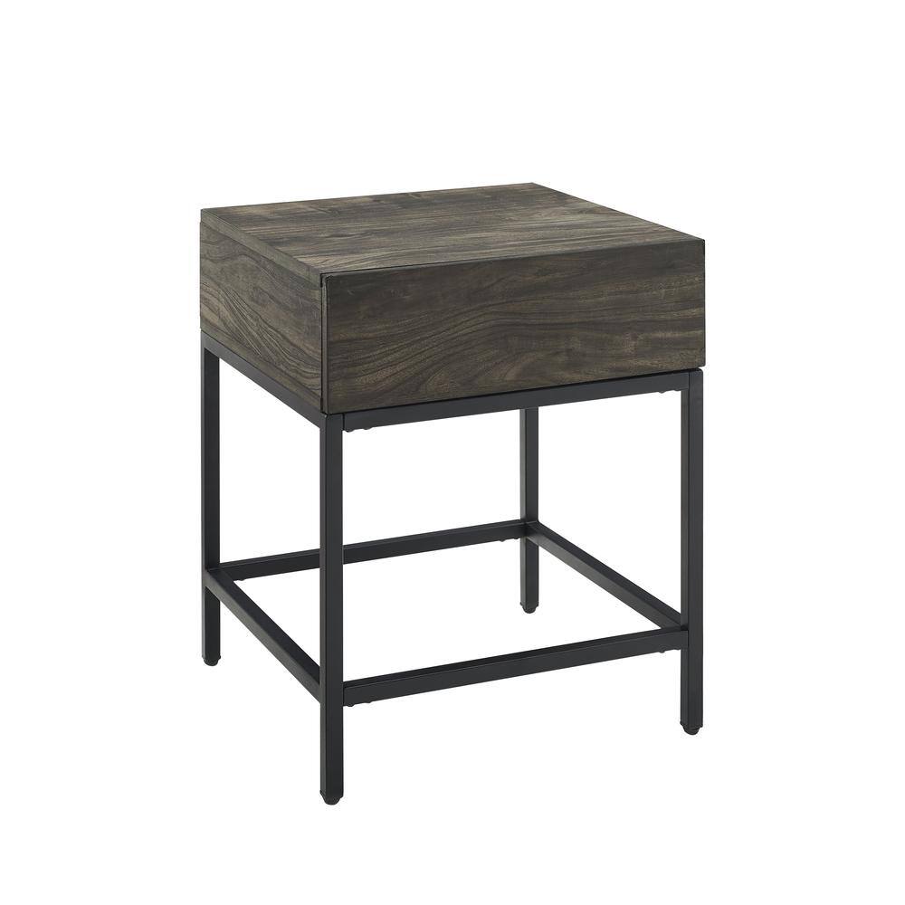 Crosley Furniture Jacobsen Side Table Brown Ash BG2630870 - Best Buy