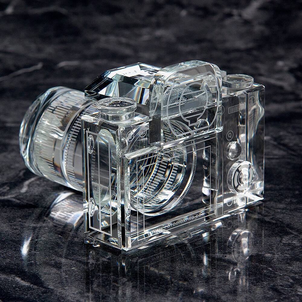 Fotodiox Crystal Camera 2/3 Sized Replica of Fujifilm X T Camera w/ XF ...