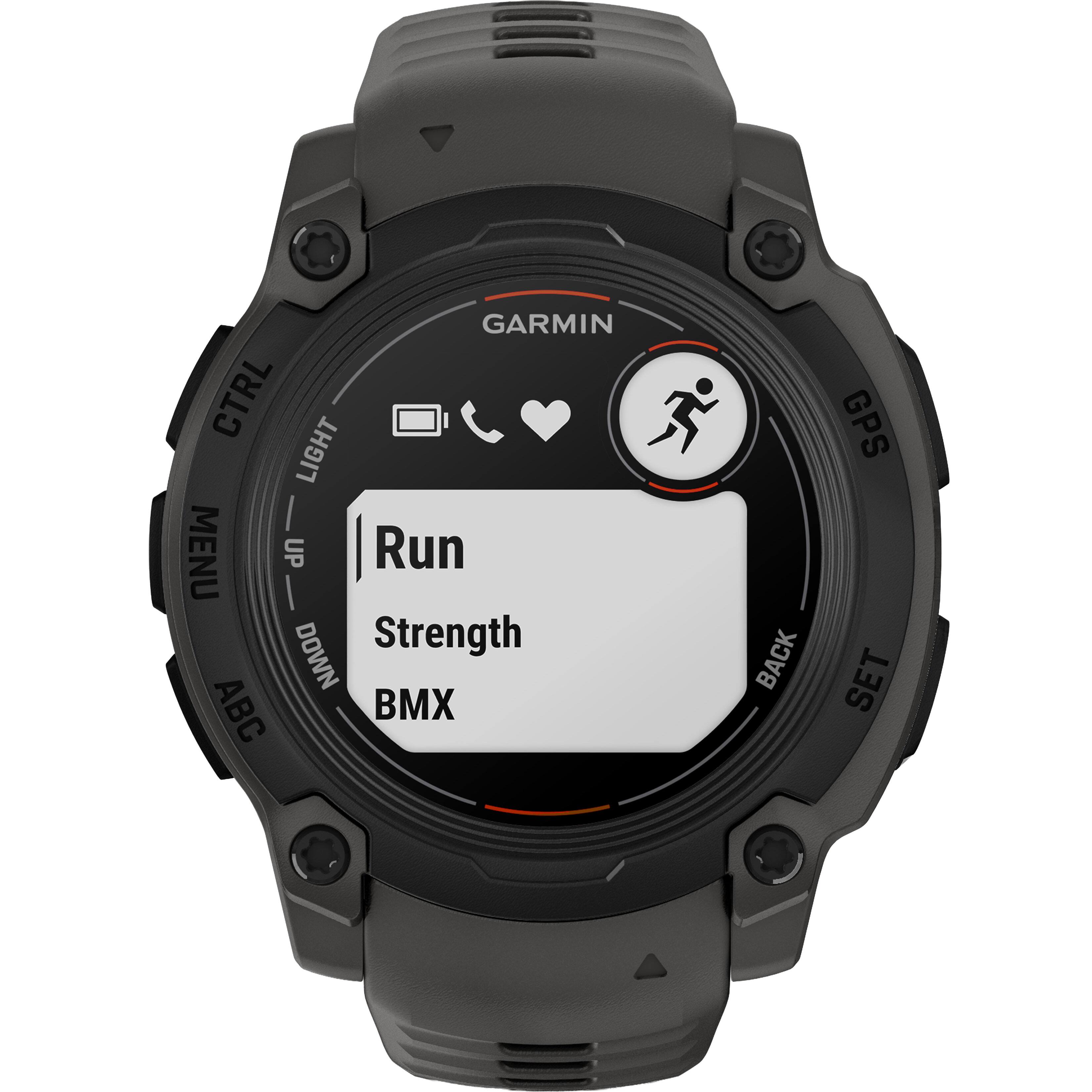 Garmin Instinct E GPS Smartwatch 40 mm Fiber reinforced Polymer Black ...