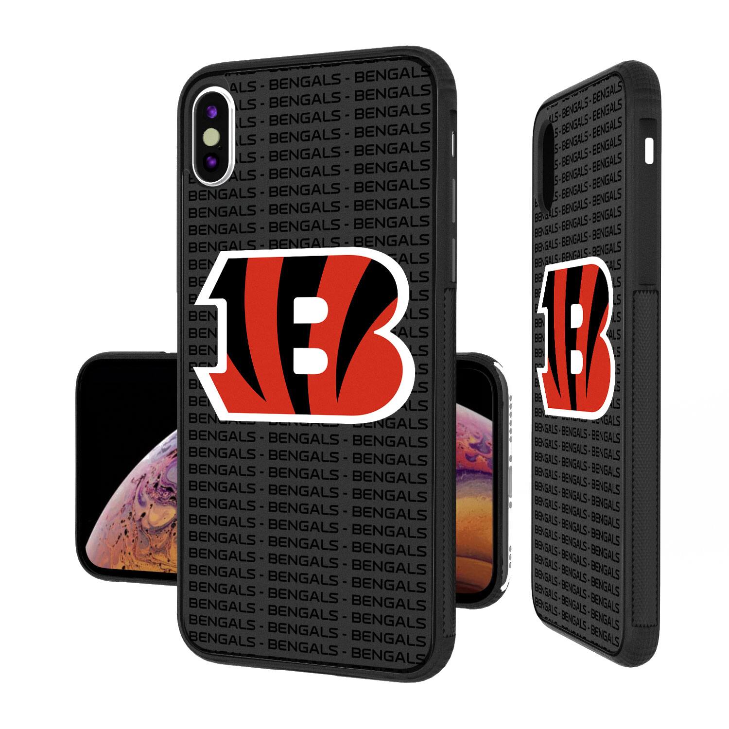 Keyscaper NFL Cincinnati Bengals iPhone Text Backdrop Design Bump Case ...