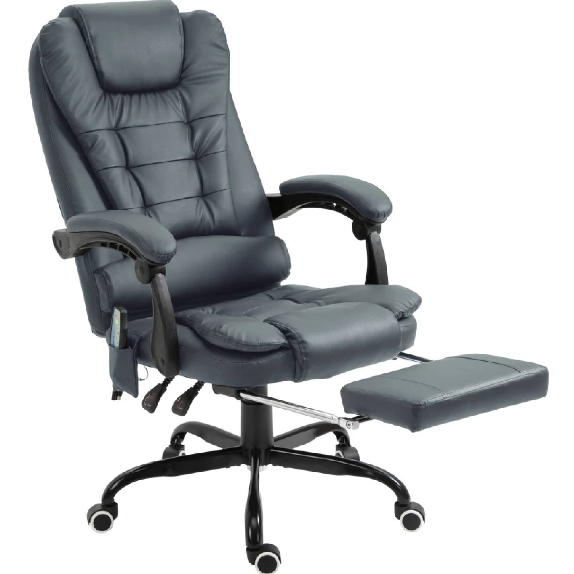 GOODSILO Executive High Back Massaging Office Chair with Vibrating ...