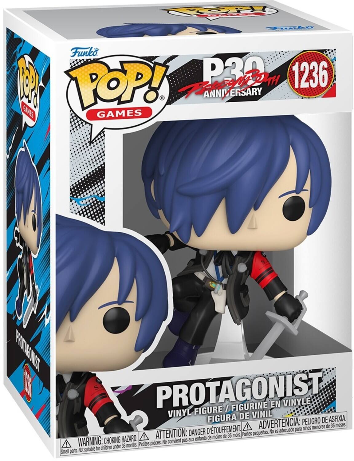 Funko POP Games: Persona Male Protagonist, 30th Anniversary ...