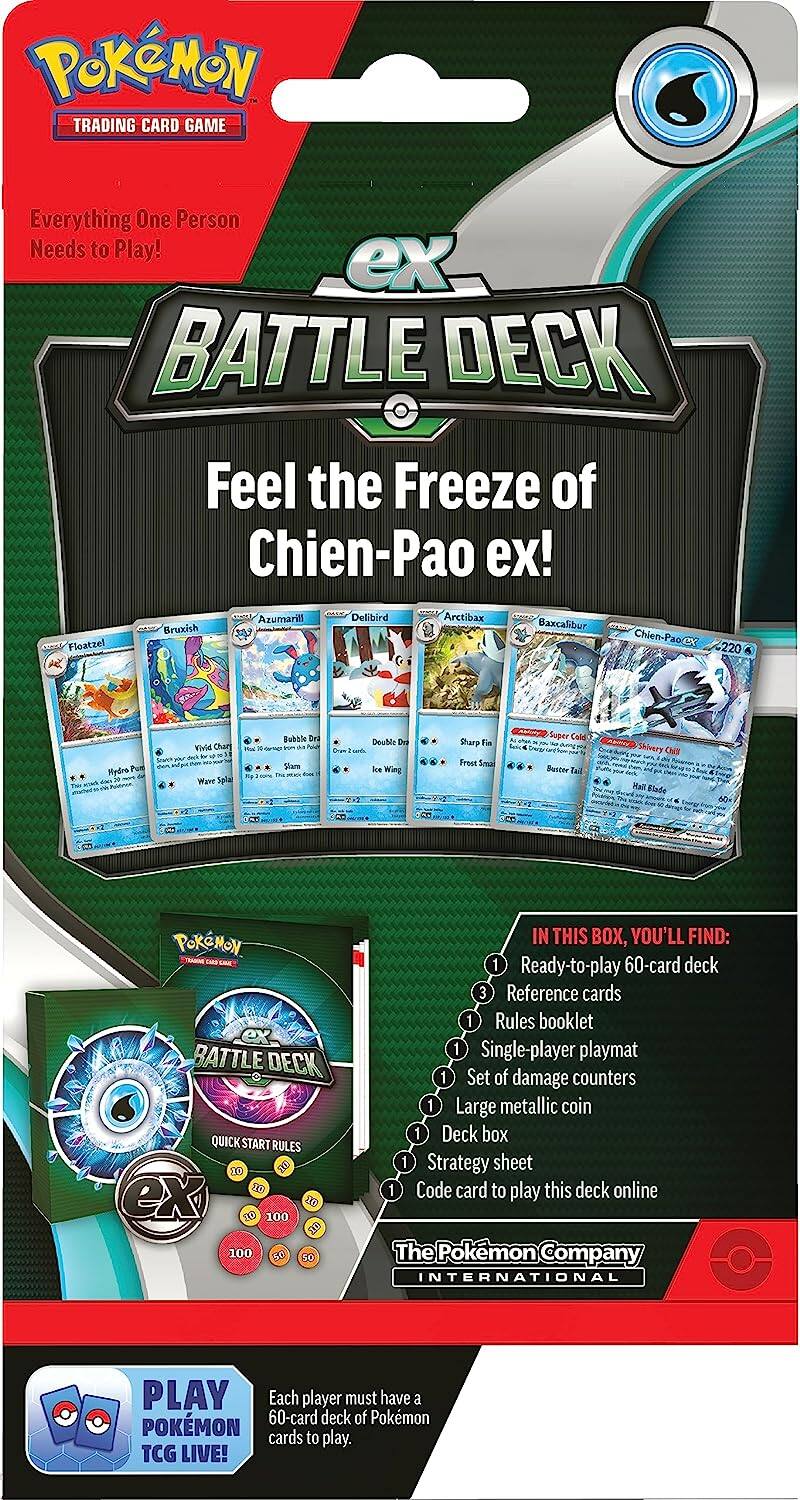 Pokémon Pokemon TCG: Chien Pao ex Battle Deck - Best Buy