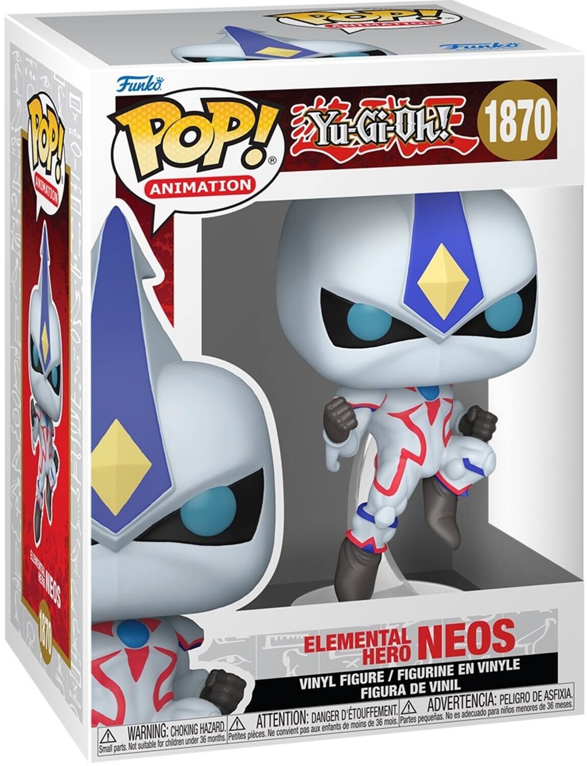 Funko POP! Anime: Yu Gi Oh! Elemental Hero Neos Collectibles Multicolor ...