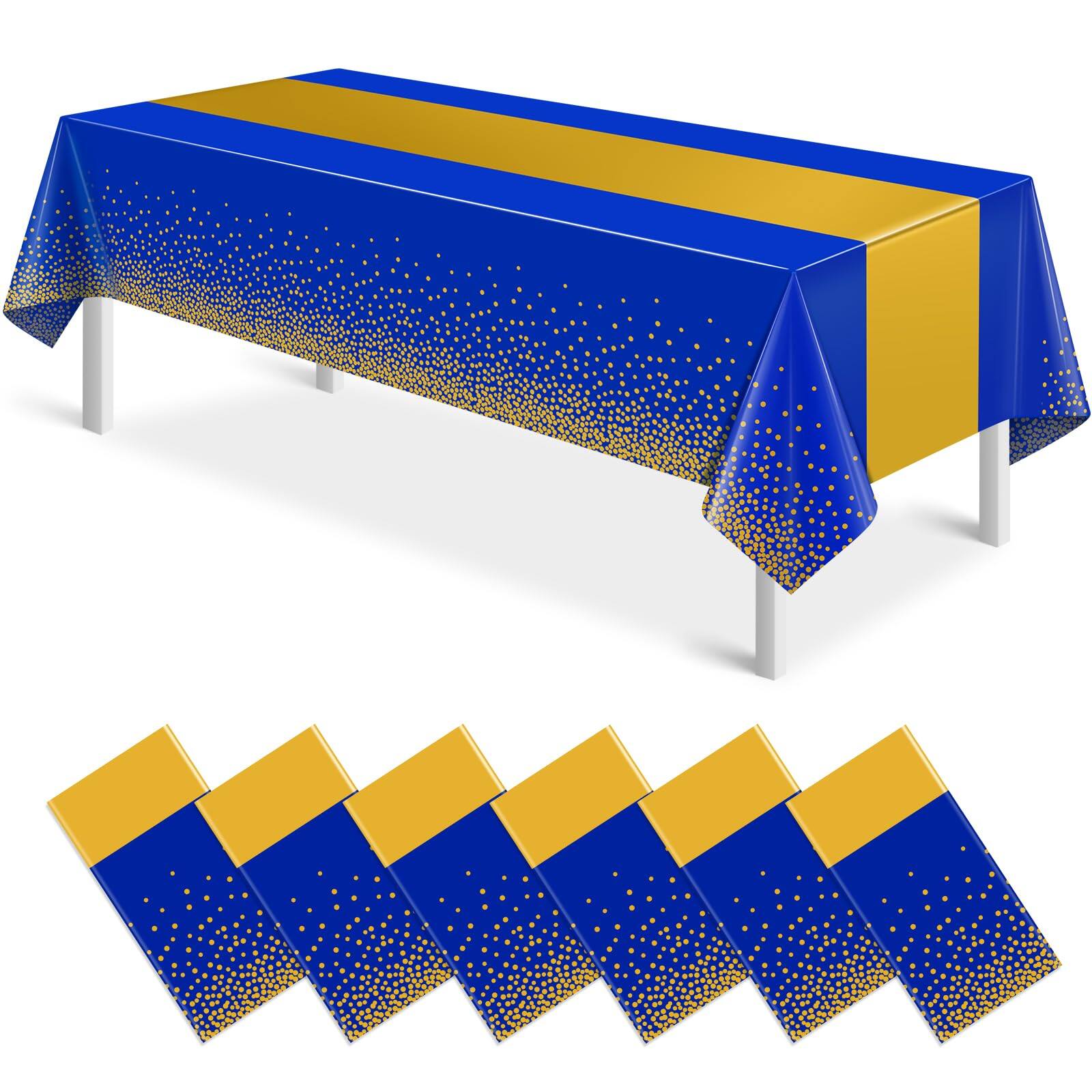 Dapper Styles And Tablecloth Party Decorations Plastic Royal Table ...