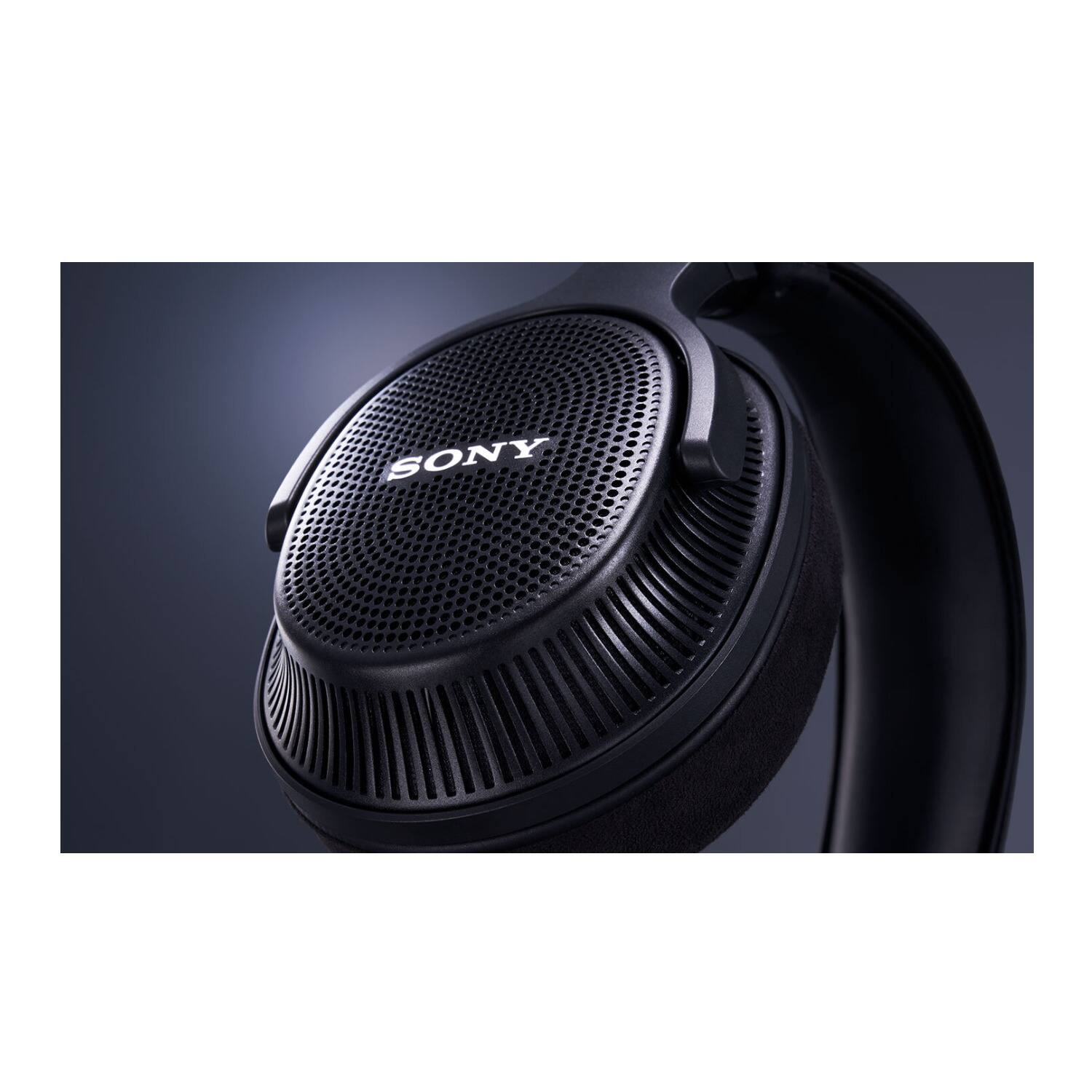 Sony MDR MV1 Open Back Reference Monitor Headphones Black MDRMV1 - Best Buy