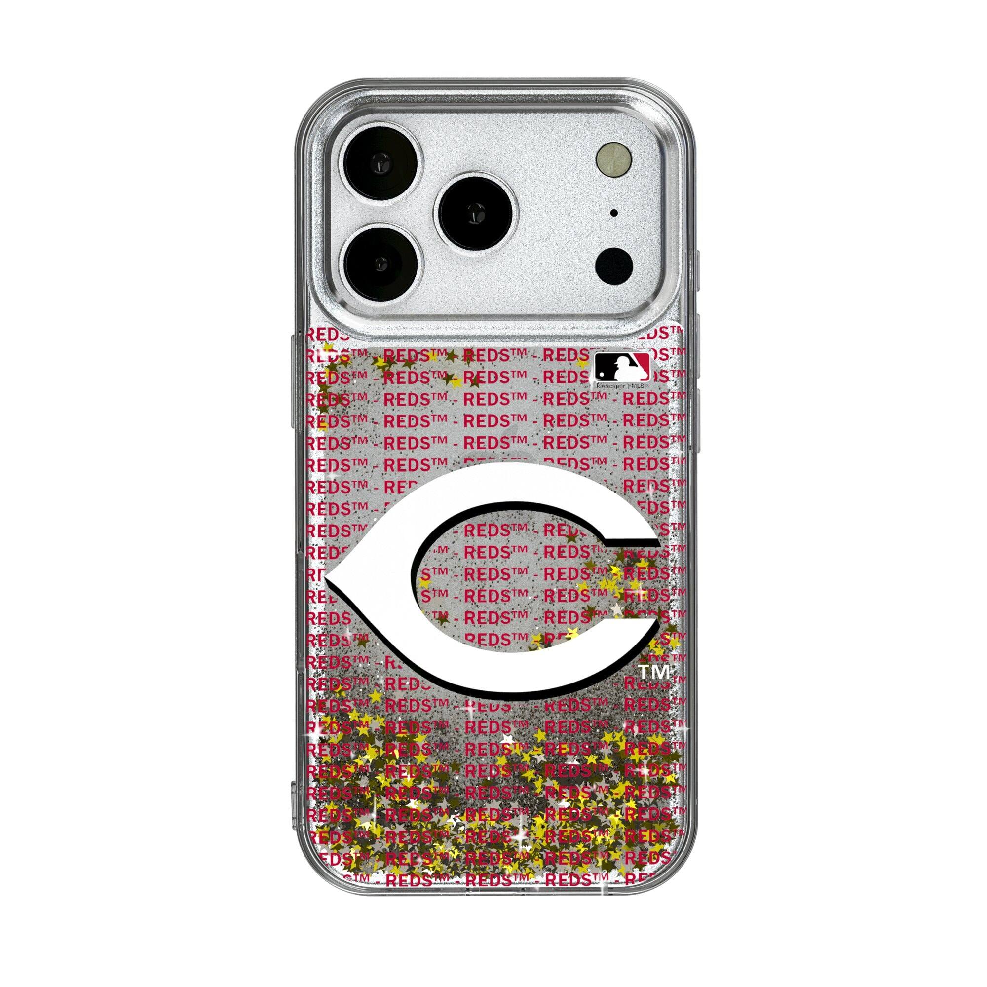 Keyscaper MLB Cincinnati Reds iPhone Text Backdrop Design Case 14 Pro ...