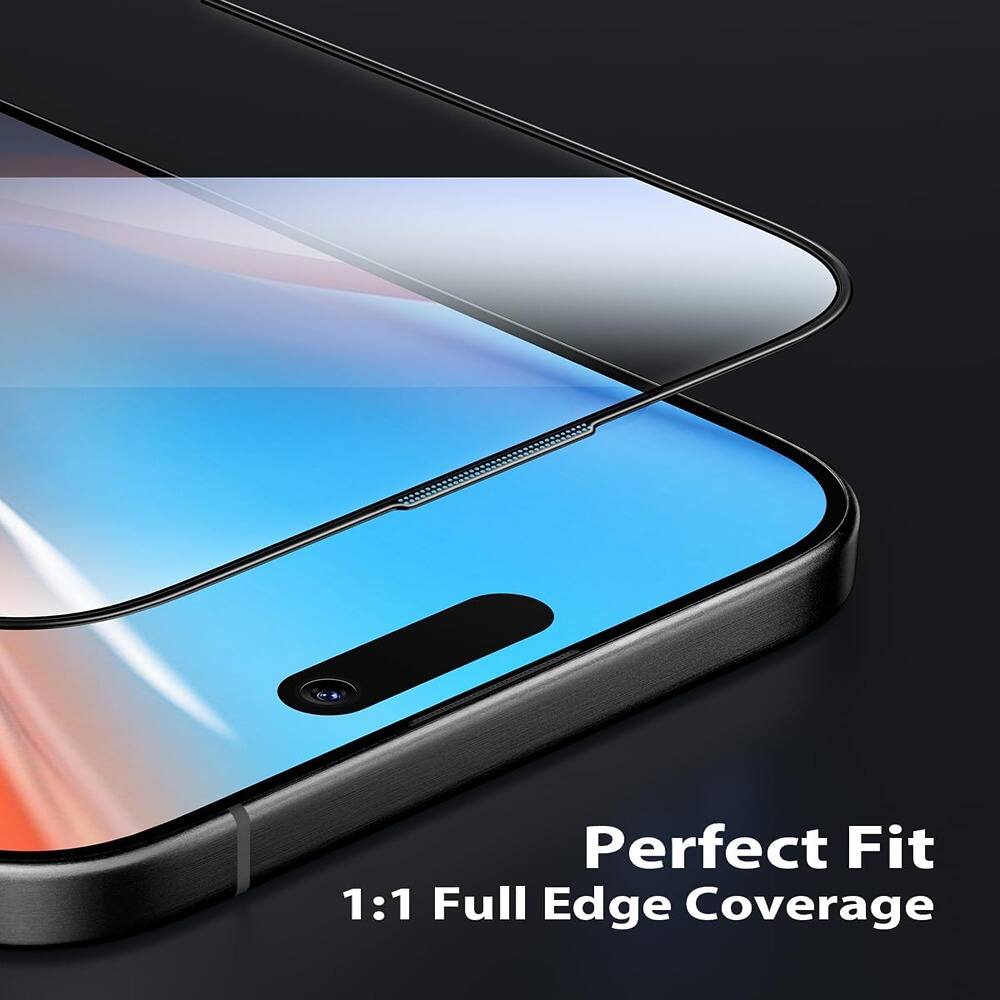 PARKER SLATER 3 Pack Screen Protector for iPhone 15 Pro Max [6.7"] – 9H ...