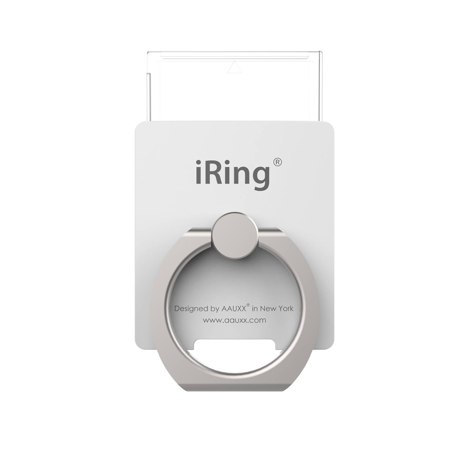 Best Buy: iRing Link Finger Grip for Mobile Phones Pearl white IRING ...