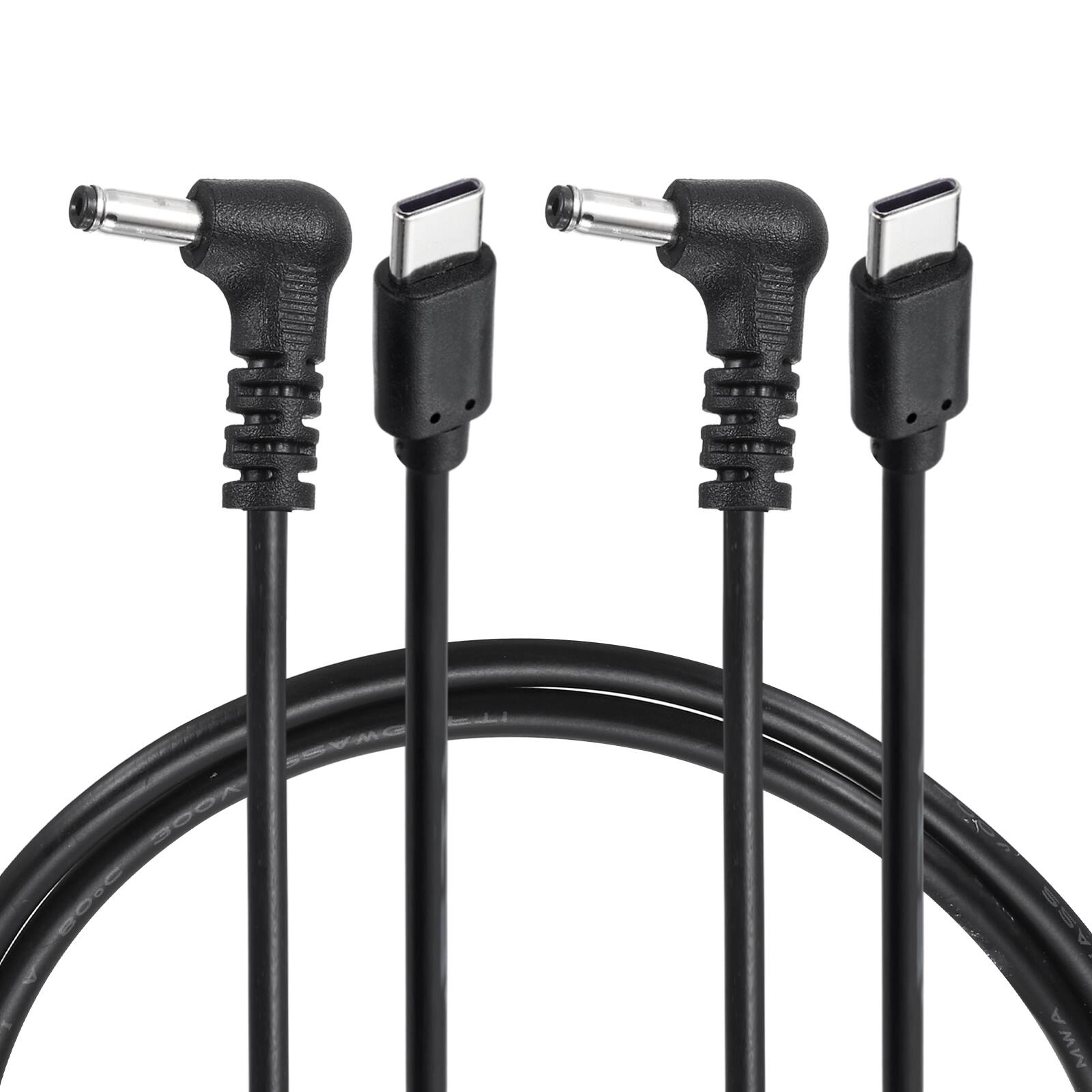 Unique Bargains USB C to DC Power Cable, 9V 3A 27W, 3.5x1.35mm, PD ...