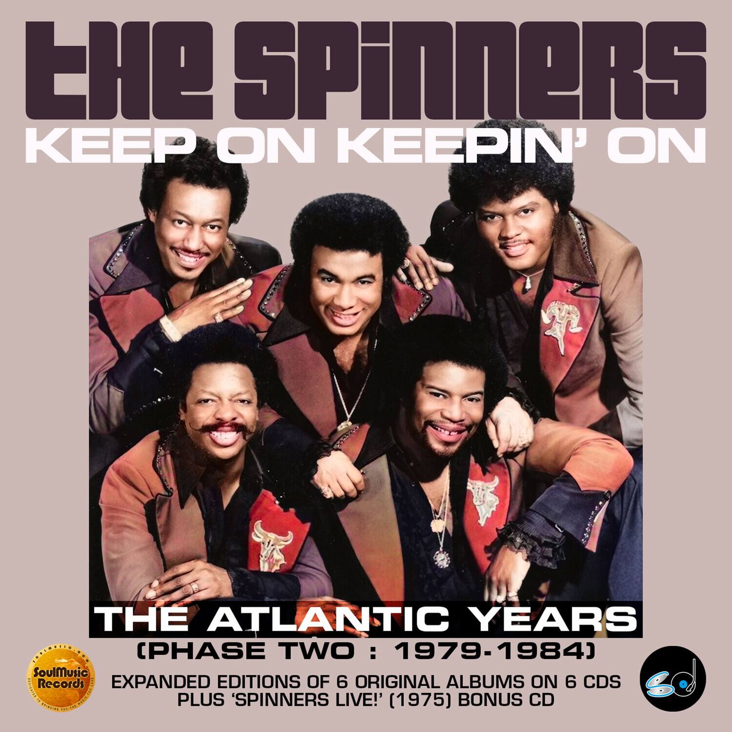 The Spinners Keep On Keepin On: The Atlantic Years Phase Two: 1979 1984 COMPACT DISCS [CD ...