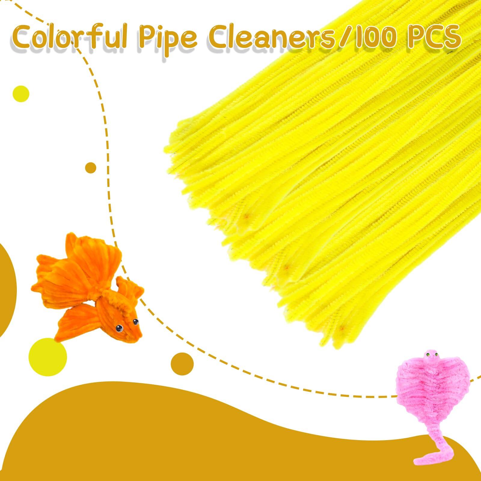 Stylel Star 100Pcs Pipe Cleaners Craft Creative for Flower Making ...