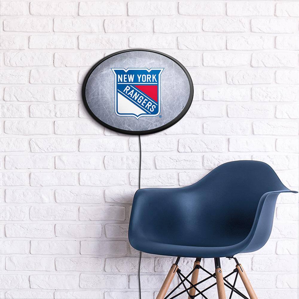 The Fan Brand New York Rangers 18'' x 14'' Team Slimline Illuminated ...