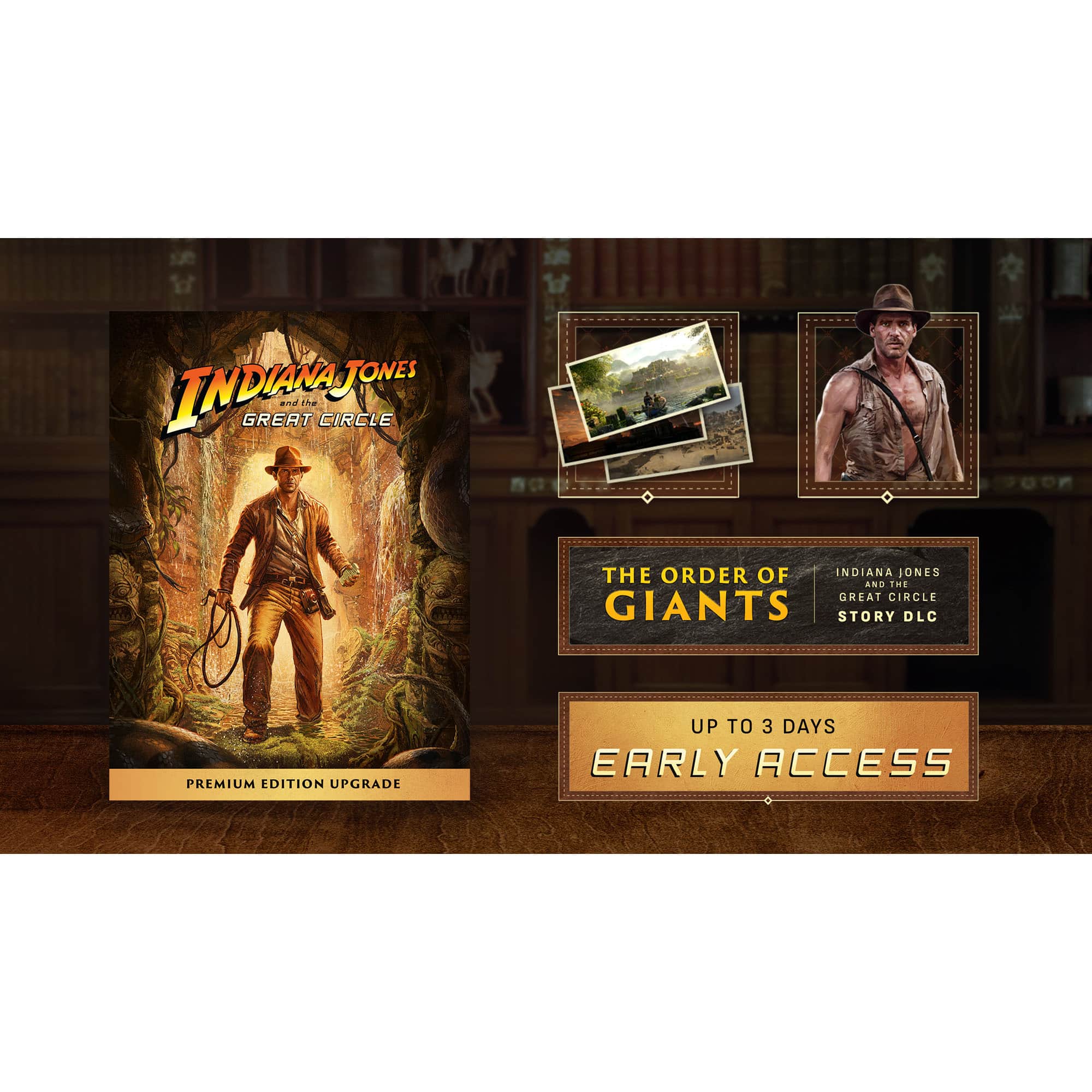 Indiana Jones and the Great Circle Premium Upgrade Xbox Series X, Xbox ...