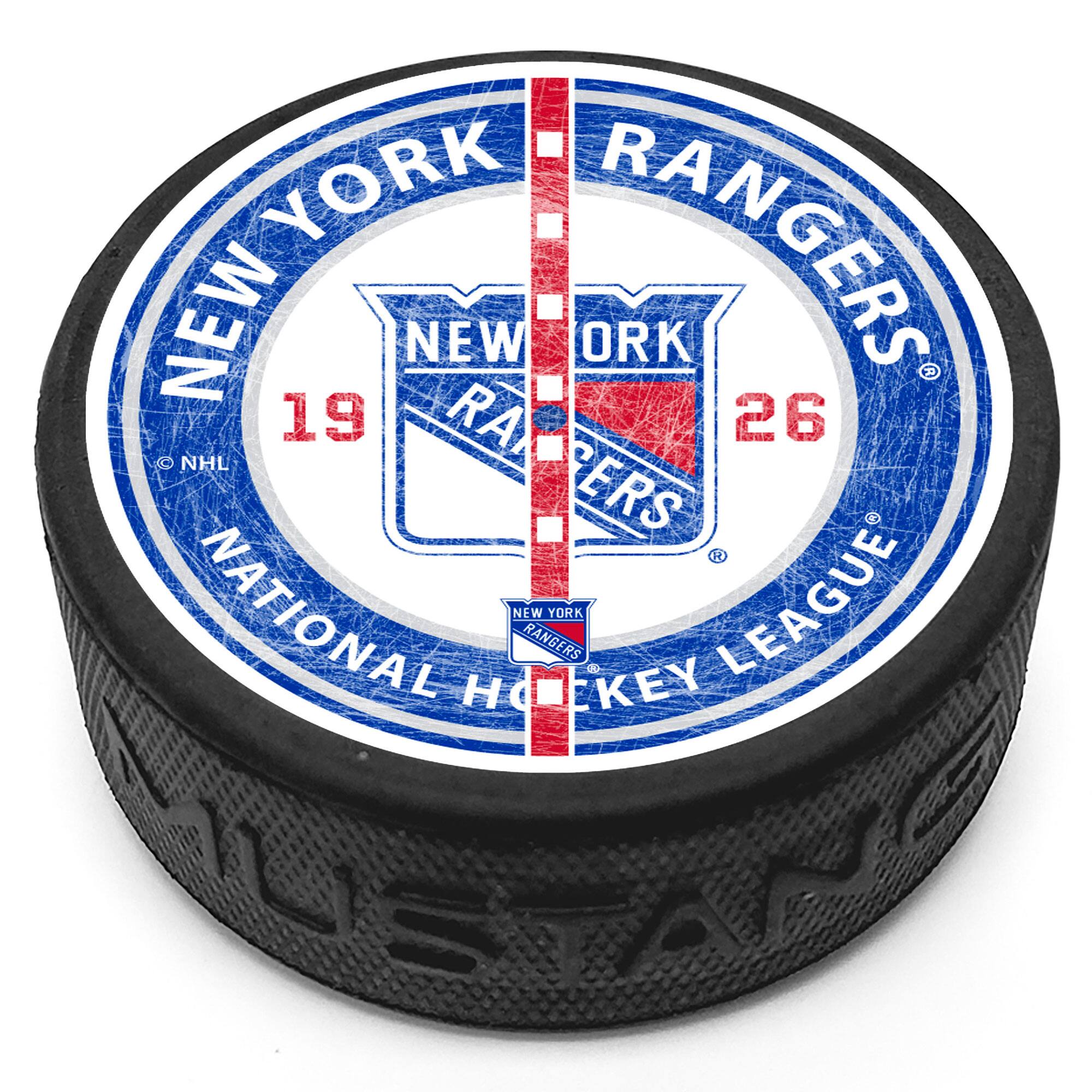 Mustang Drinkware New York Rangers Center Ice Puck Multicolor 4791196 ...