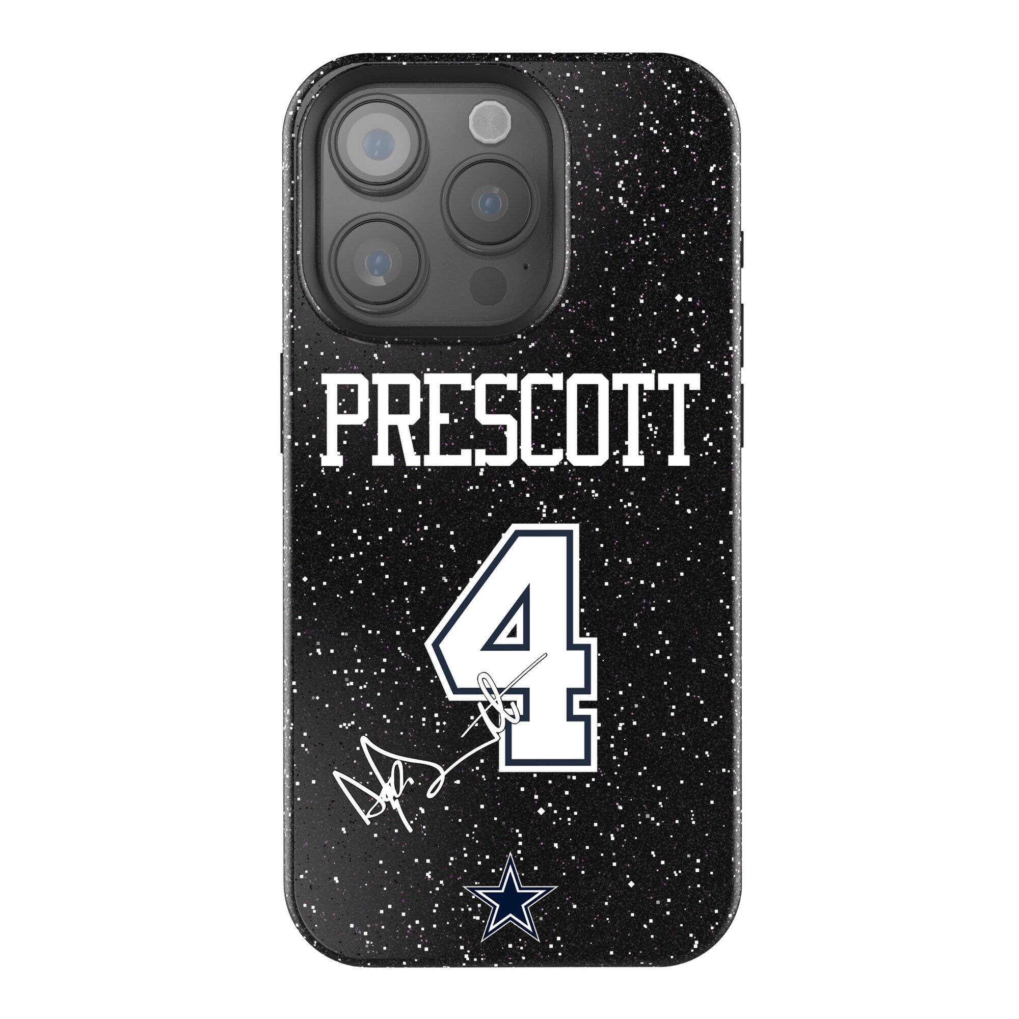 Keyscaper NFL Dak Prescott Dallas Cowboys Bling iPhone Case 14 Black ...