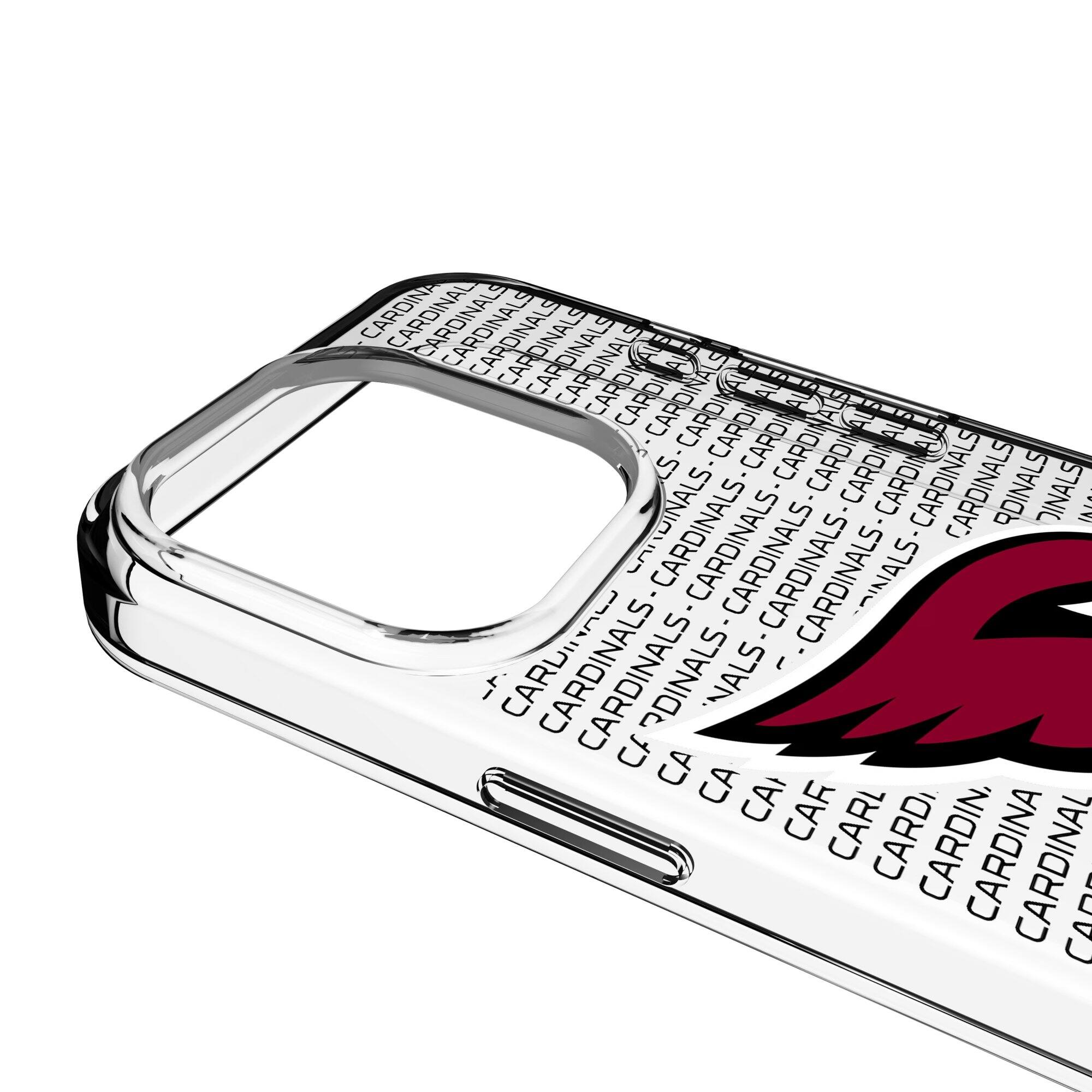Keyscaper NFL Arizona Cardinals iPhone Clear Text Backdrop Design Case ...