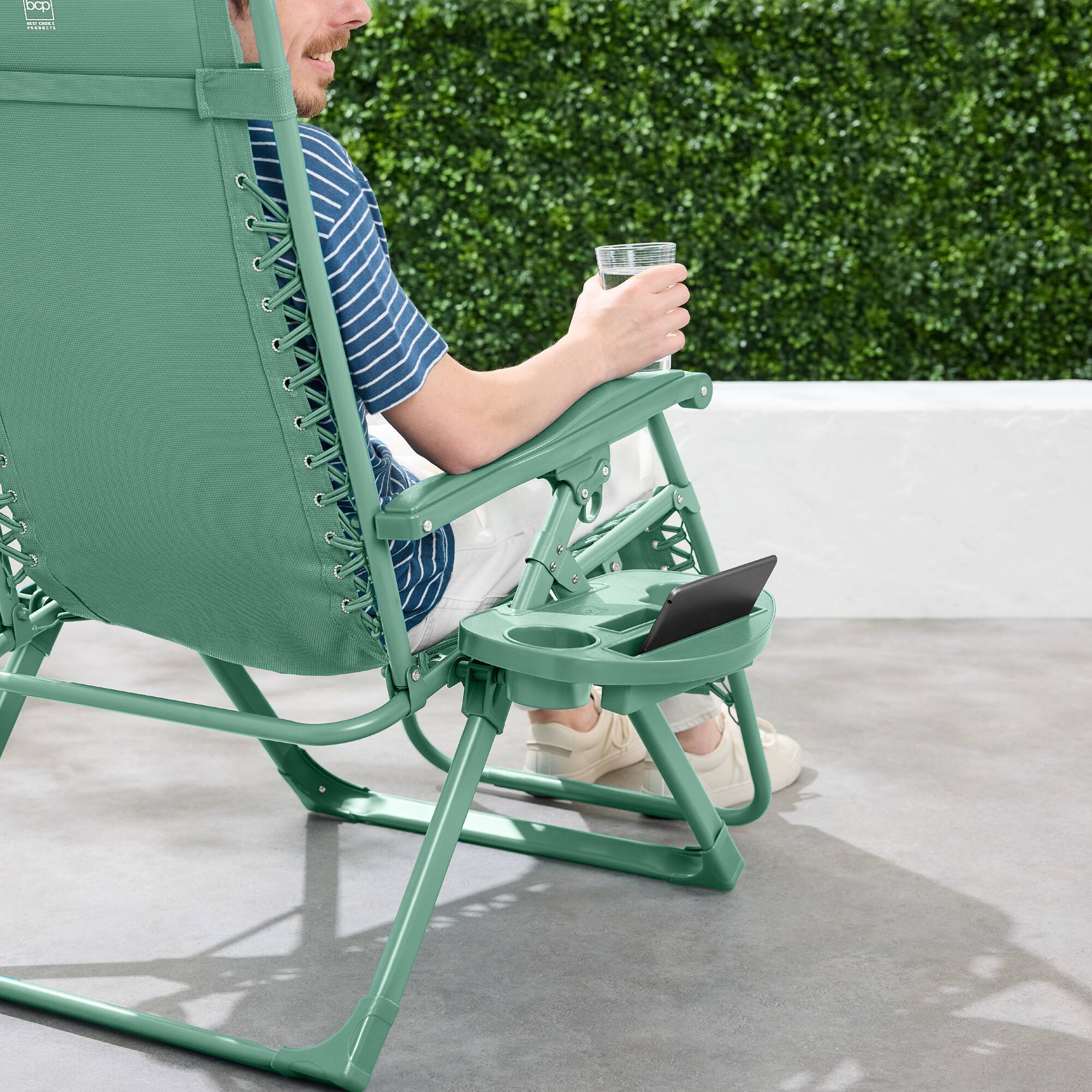 Best Choice Products Monochromatic Zero Gravity Chair, Folding Patio ...