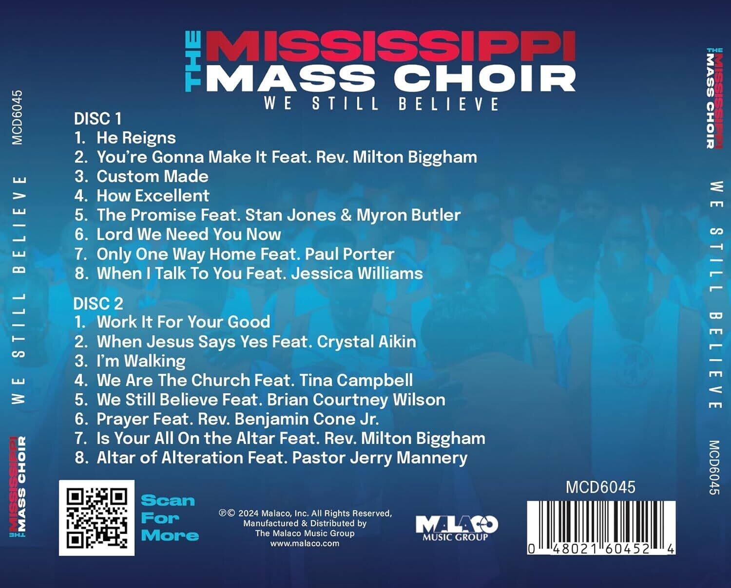 The Mississippi Mass Choir We Still Believe COMPACT DISCS [CD] - Best Buy