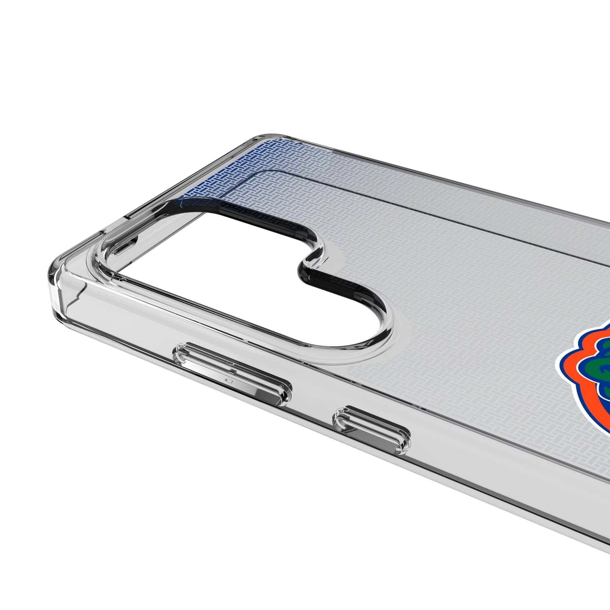 Alt View 2. Keyscaper - Florida Gators Linen Logo Galaxy Clear Case ...