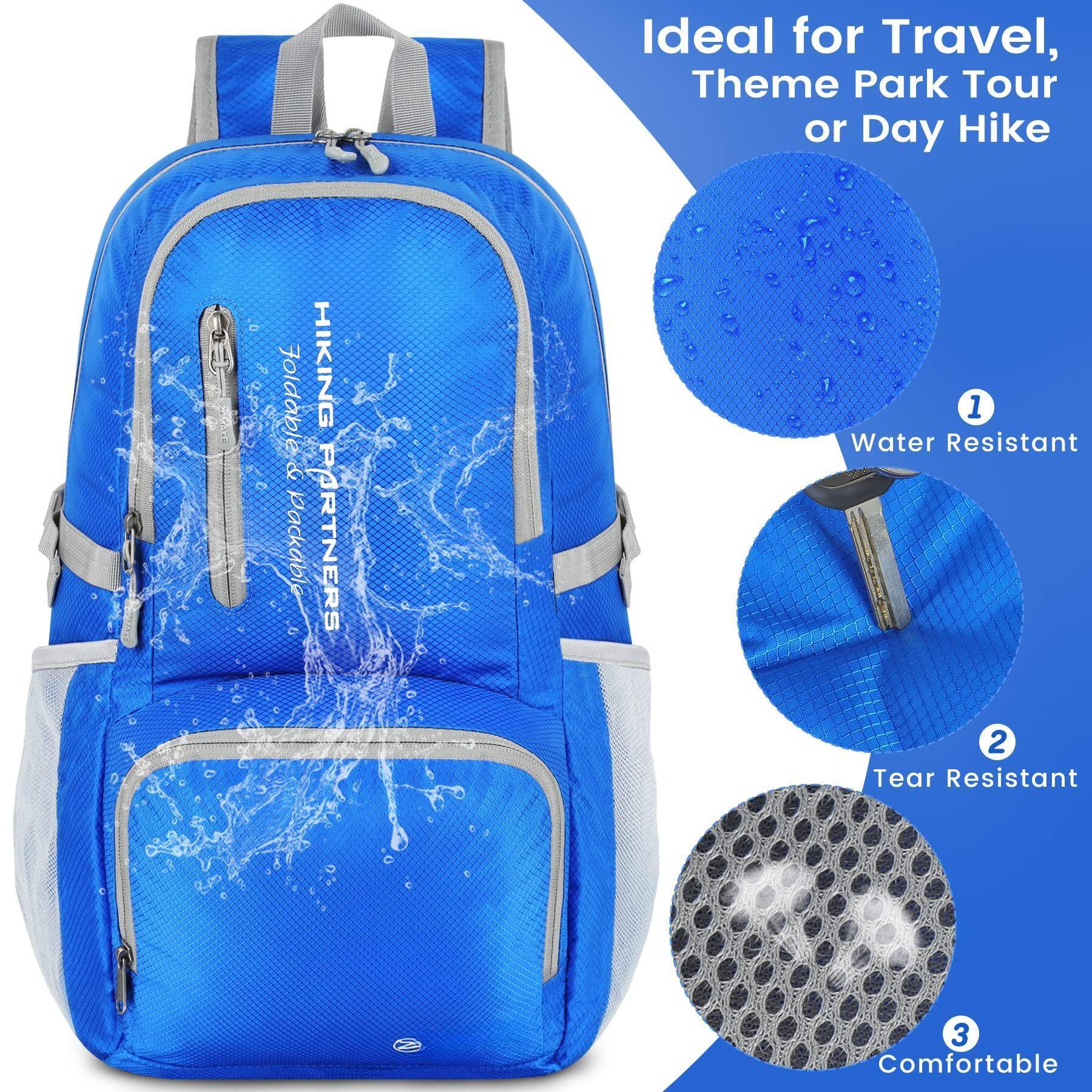 Pacoar Cade Lightweight Packable Backpack 35l Light Foldable Hiking Backpacks Water Resistant ...