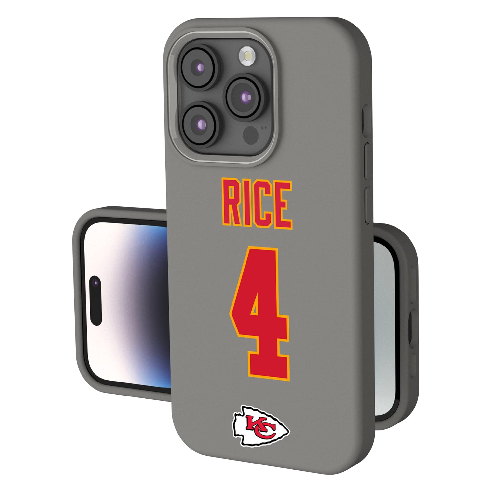 Keyscaper NFL Rashee Rice Kansas City Chiefs Ready Soft Touch iPhone ...