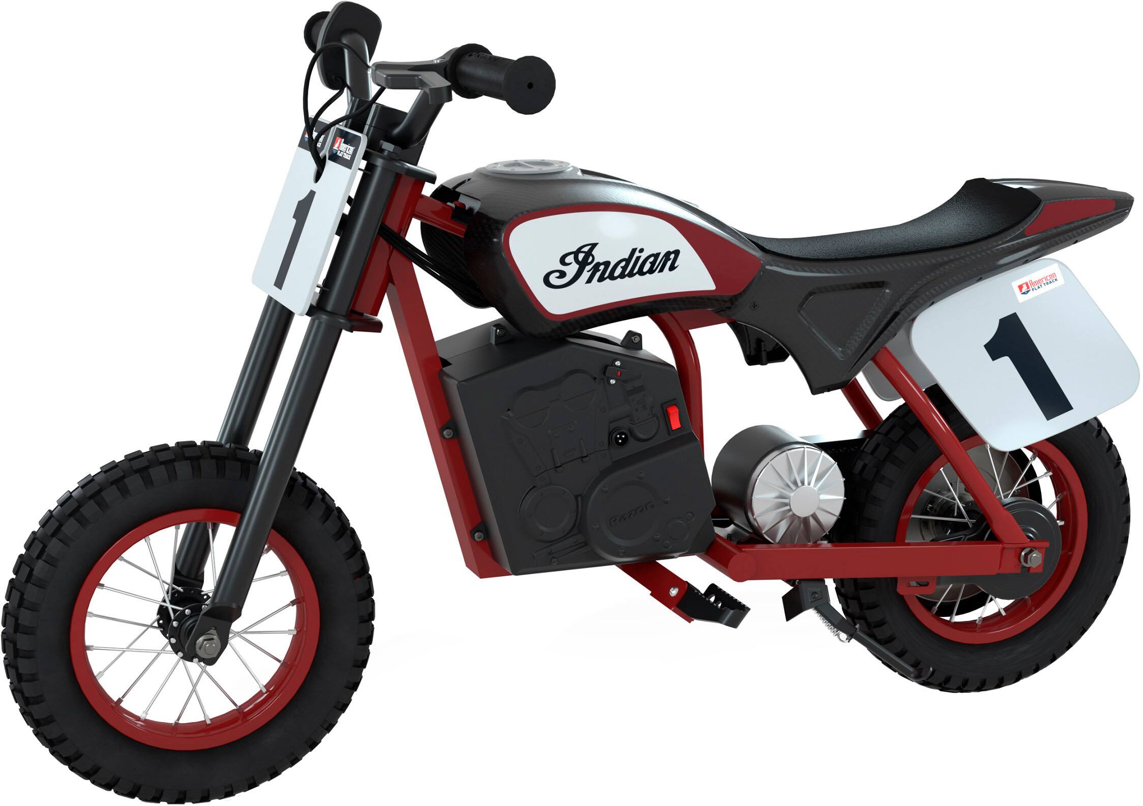 Razor Indian eFTR Mini w/7 miles Max Operating Range & 14 mph Max Speed ...