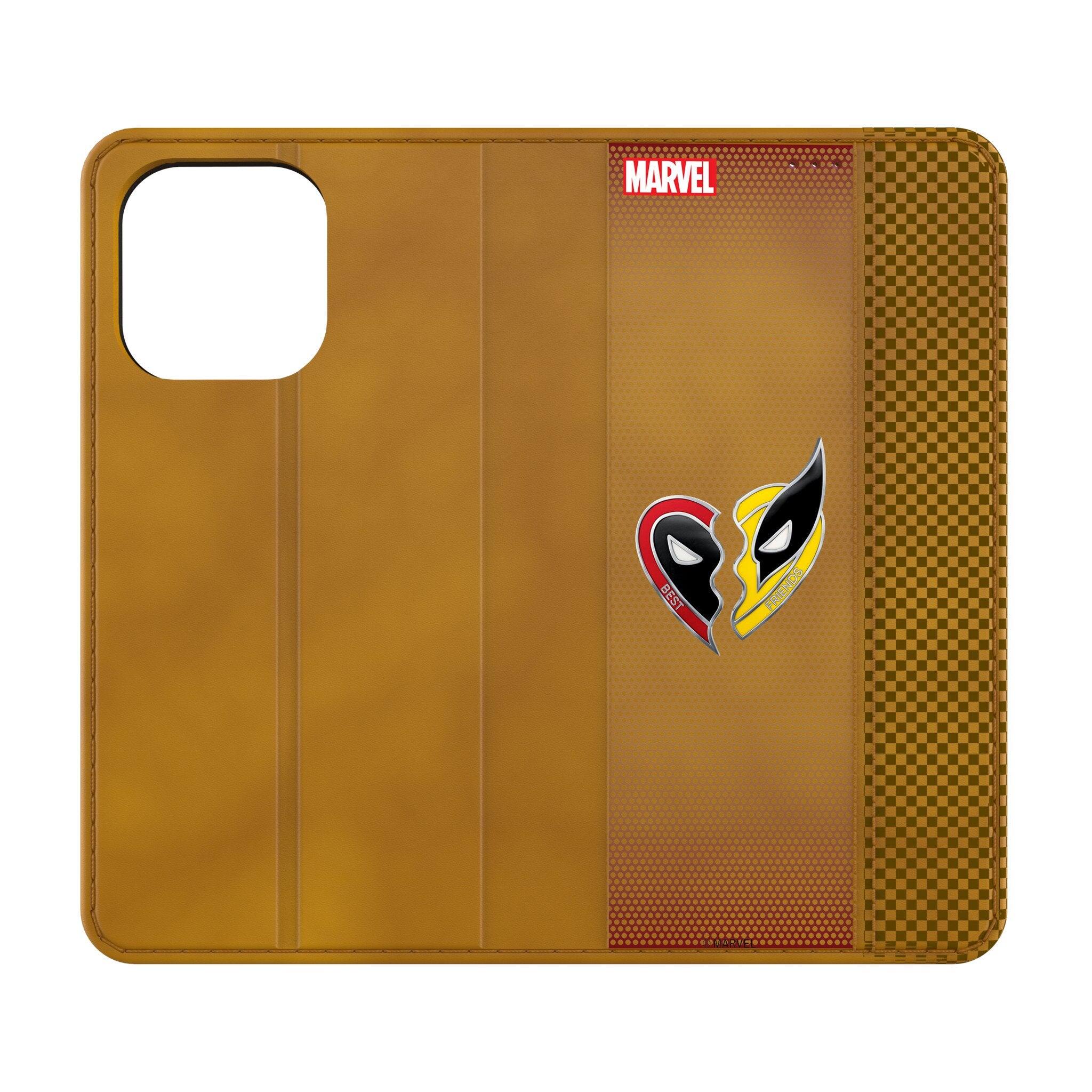 Keyscaper Marvel Grid Folio Phone Case Apple iPhone 16 Deadpool ...