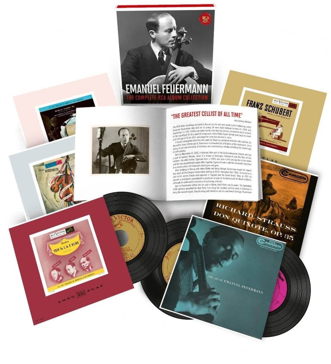 Emanuel Feuermann Emanuel Feuermann: The Rca Album Collection COMPACT ...