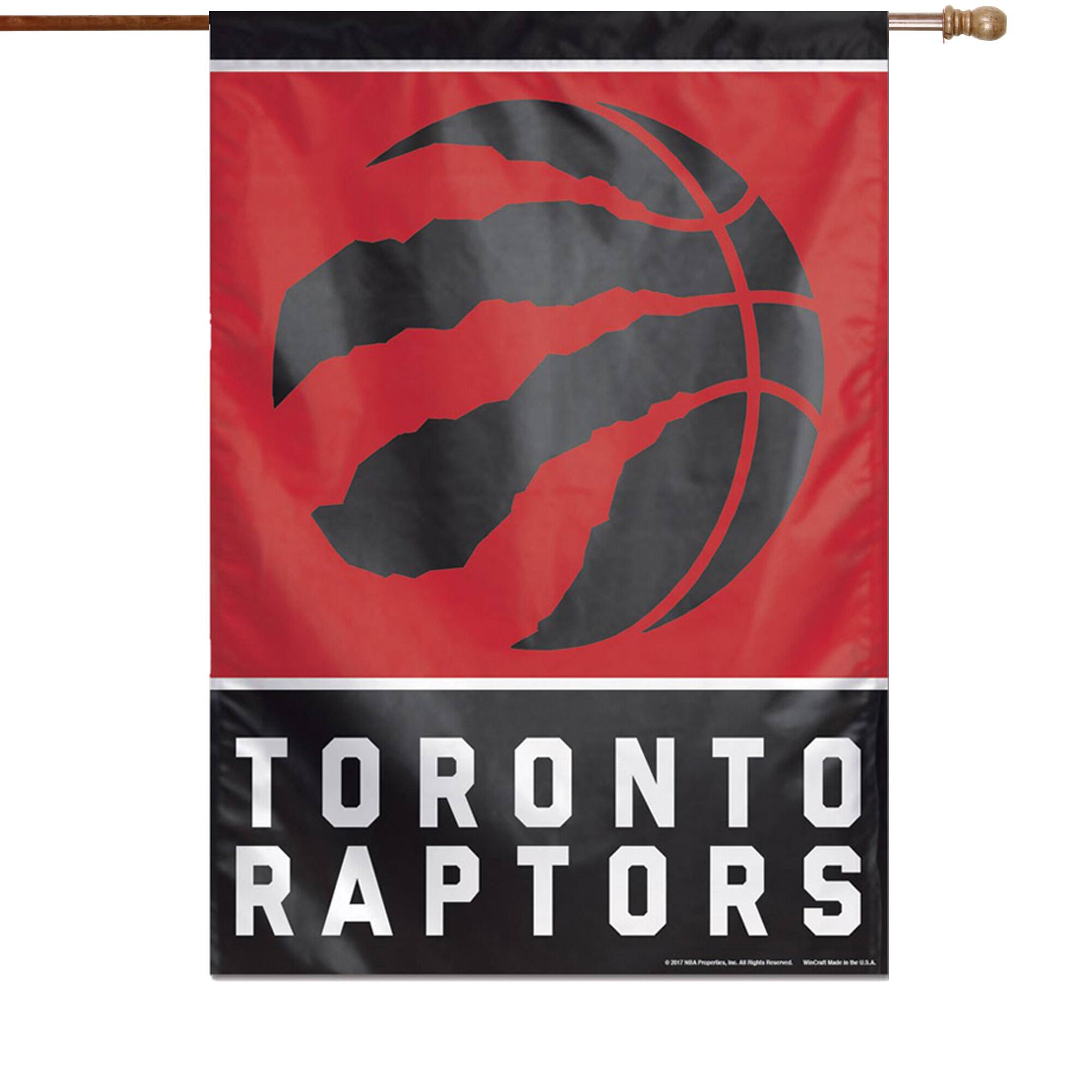 WinCraft Toronto Raptors 28" x 40" Primary Logo Single Sided Vertical ...