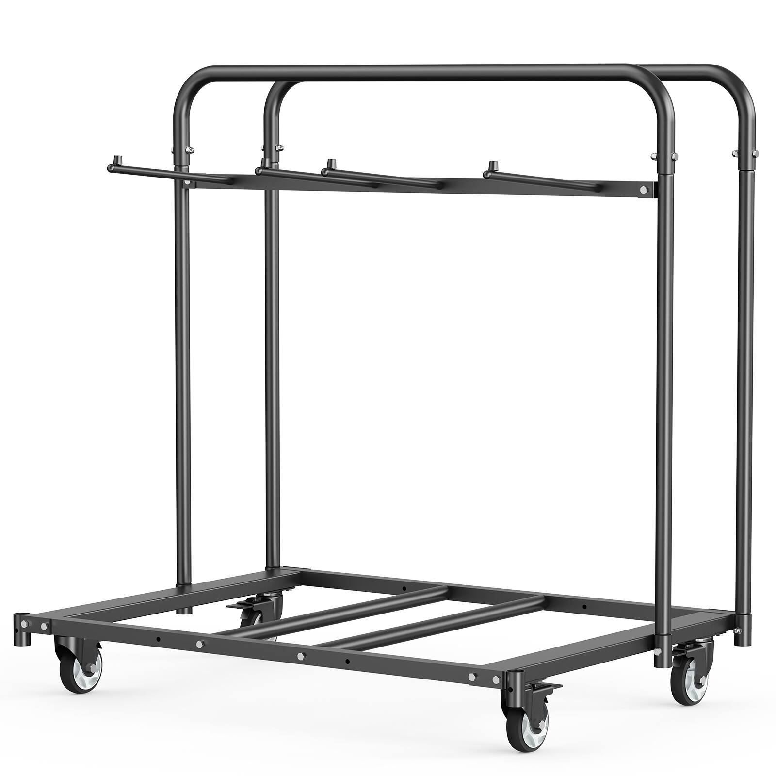 VEVOR Folding Chair Rack, 400 LBS Capacity, Heavy duty Chair Cart for 5 ...