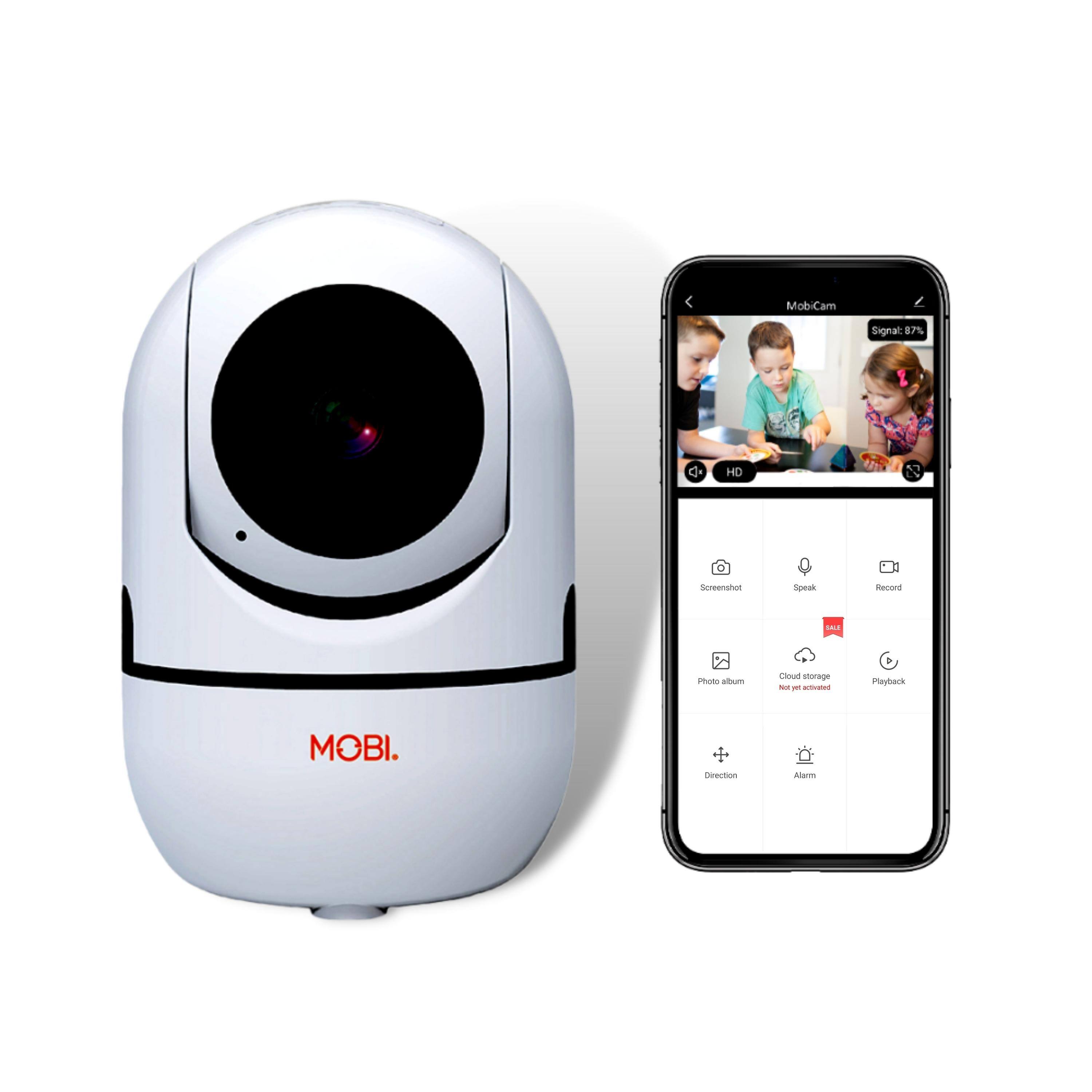 Customer Reviews: MOBI Cam HDX Smart HD Pan & Tilt Wi-Fi Baby ...