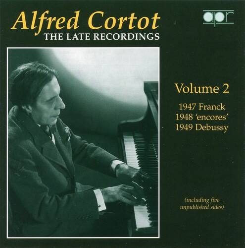 Alfred Cortot Late Recordings 2 COMPACT DISCS [CD] - Best Buy