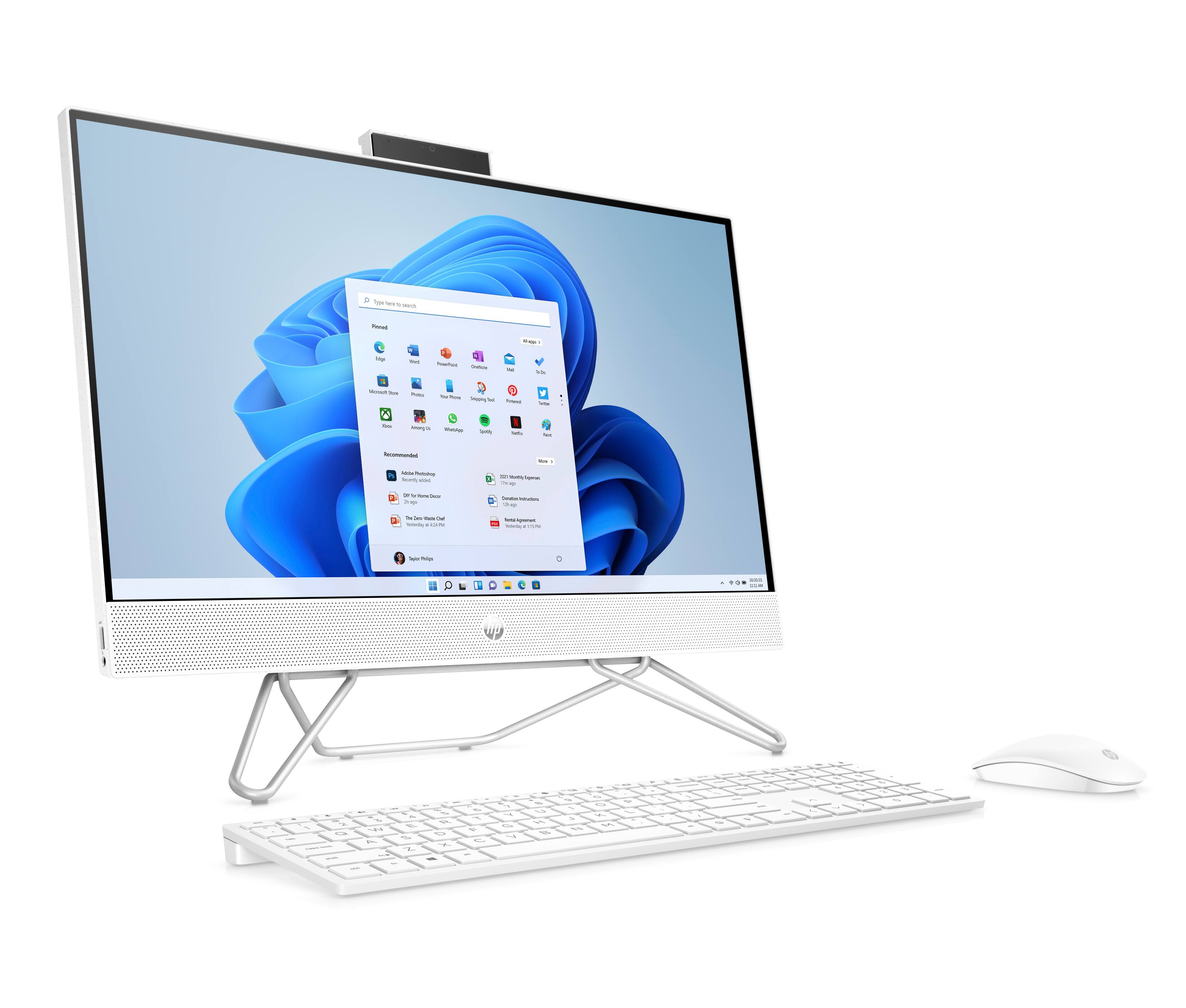 Customer Reviews: HP 24" Touch-Screen All-In-One AMD Ryzen 5 8GB Memory 1TB SSD Starry White 24 ...