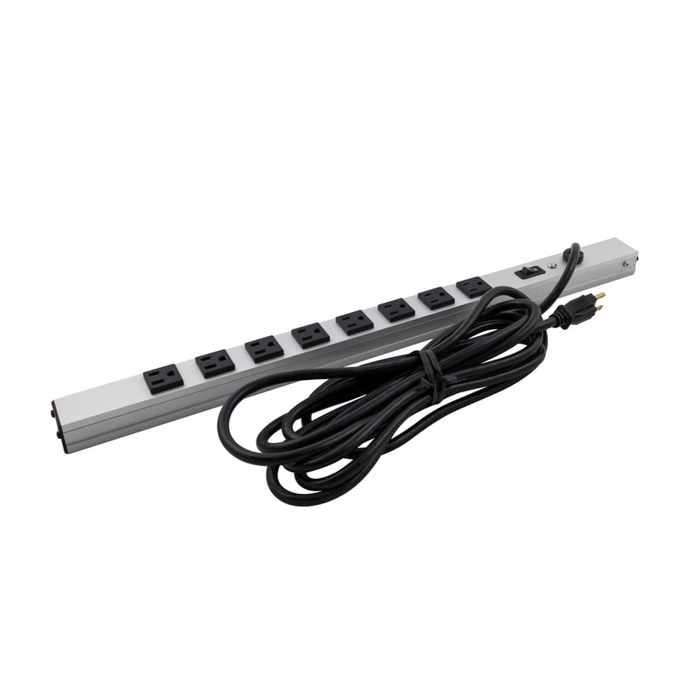 RackSolutions 15A Vertical Power Strip, 16 Outlets, 15ft Cord, NEMA 5 ...