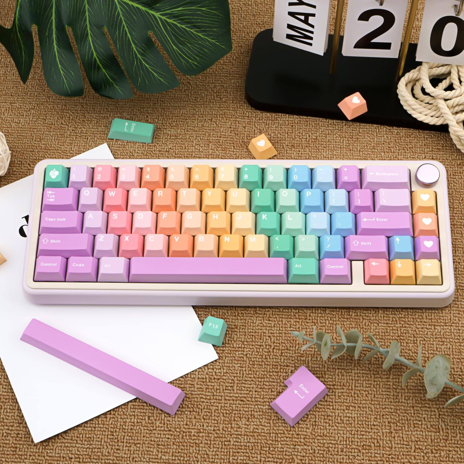 Cedar Assembly Custom Keycaps Pbt Keycap Cherry Profile Dye sublimation ...