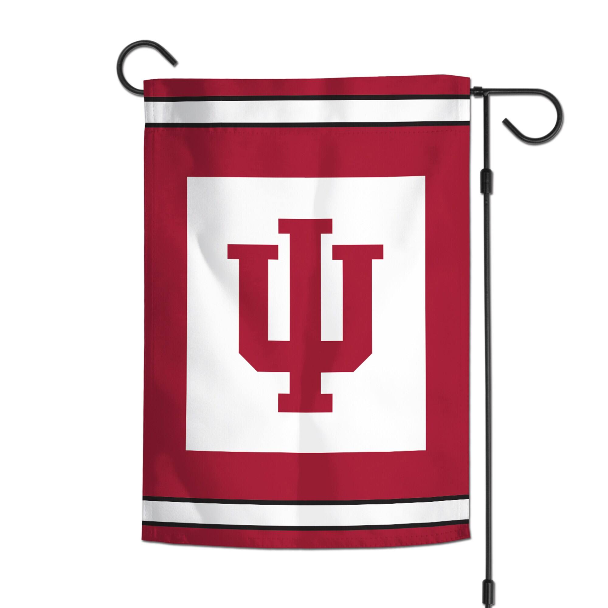 WinCraft Indiana Hoosiers 12'' x 18'' Double Sided Garden Flag ...