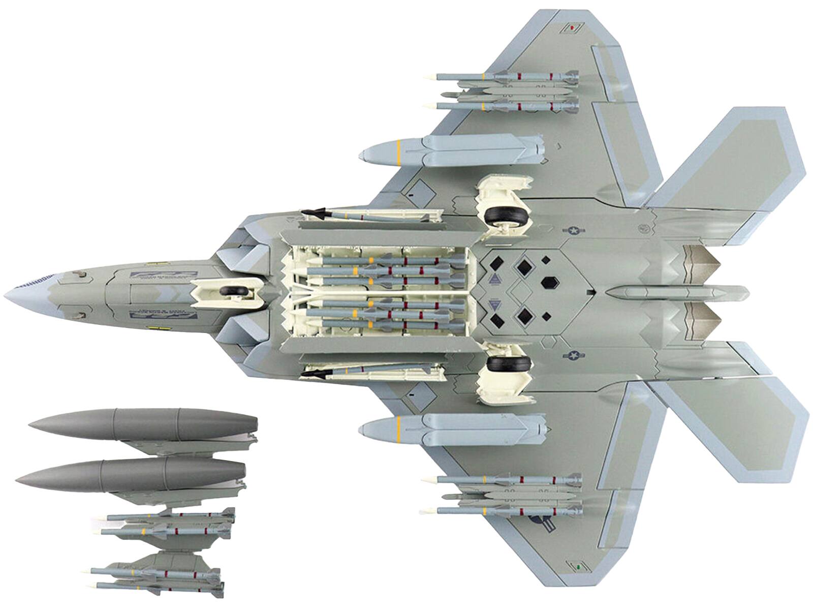 Hobby Master Lockheed F 22 Raptor Stealth Aircraft "Spirit of America ...