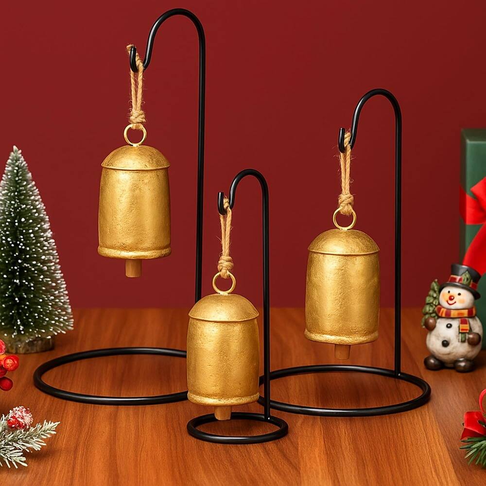 Parker SLATER - 3 Pc Metal Christmas Ornament Display Stands, Rustic ...