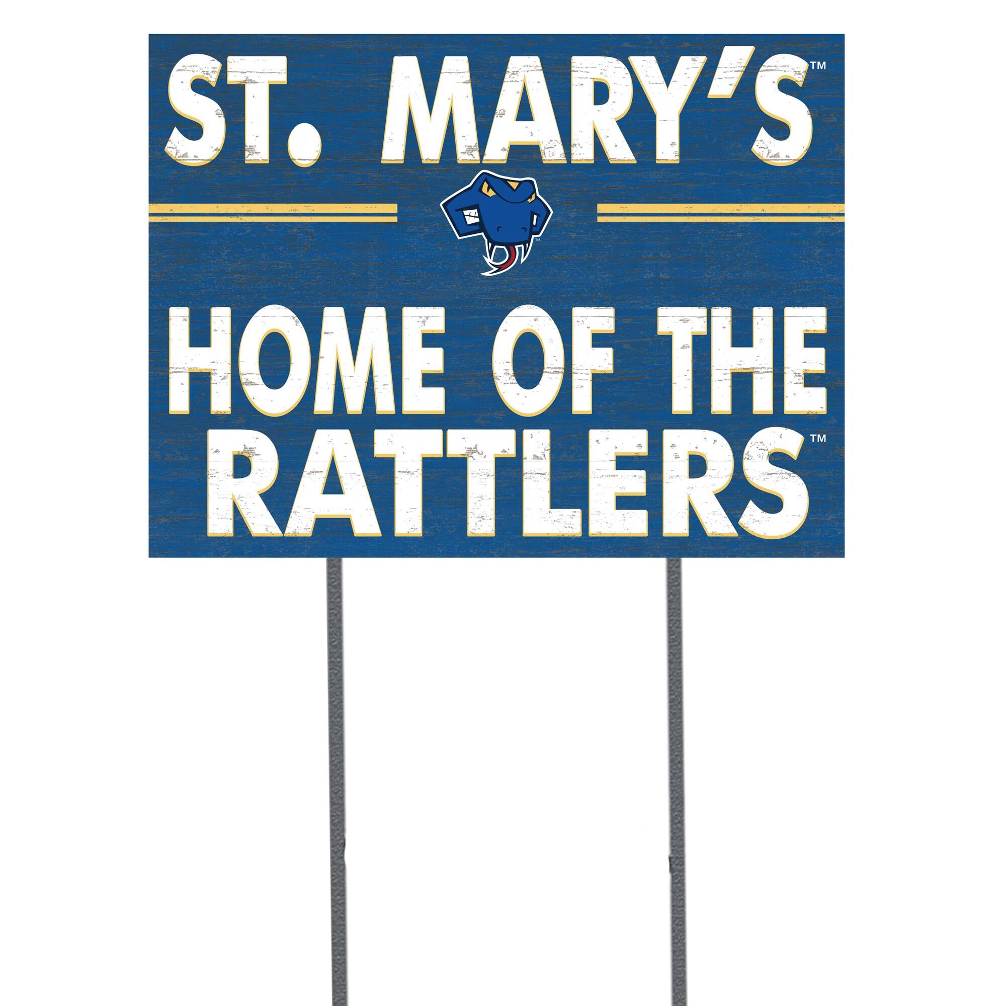 Jardine St. Mary's University Rattlers 18'' x 24'' I Chose Lawn Sign ...