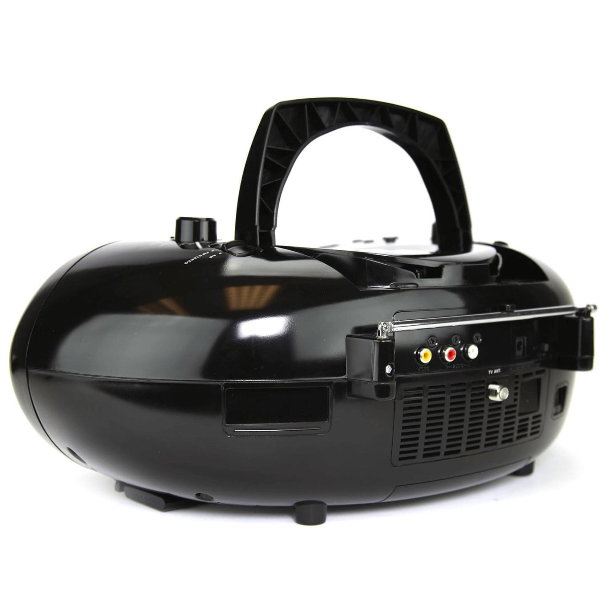 Copeland 7" Bluetooth DVD Boombox w AMFM Radio, Stereo Speakers & Multi ...