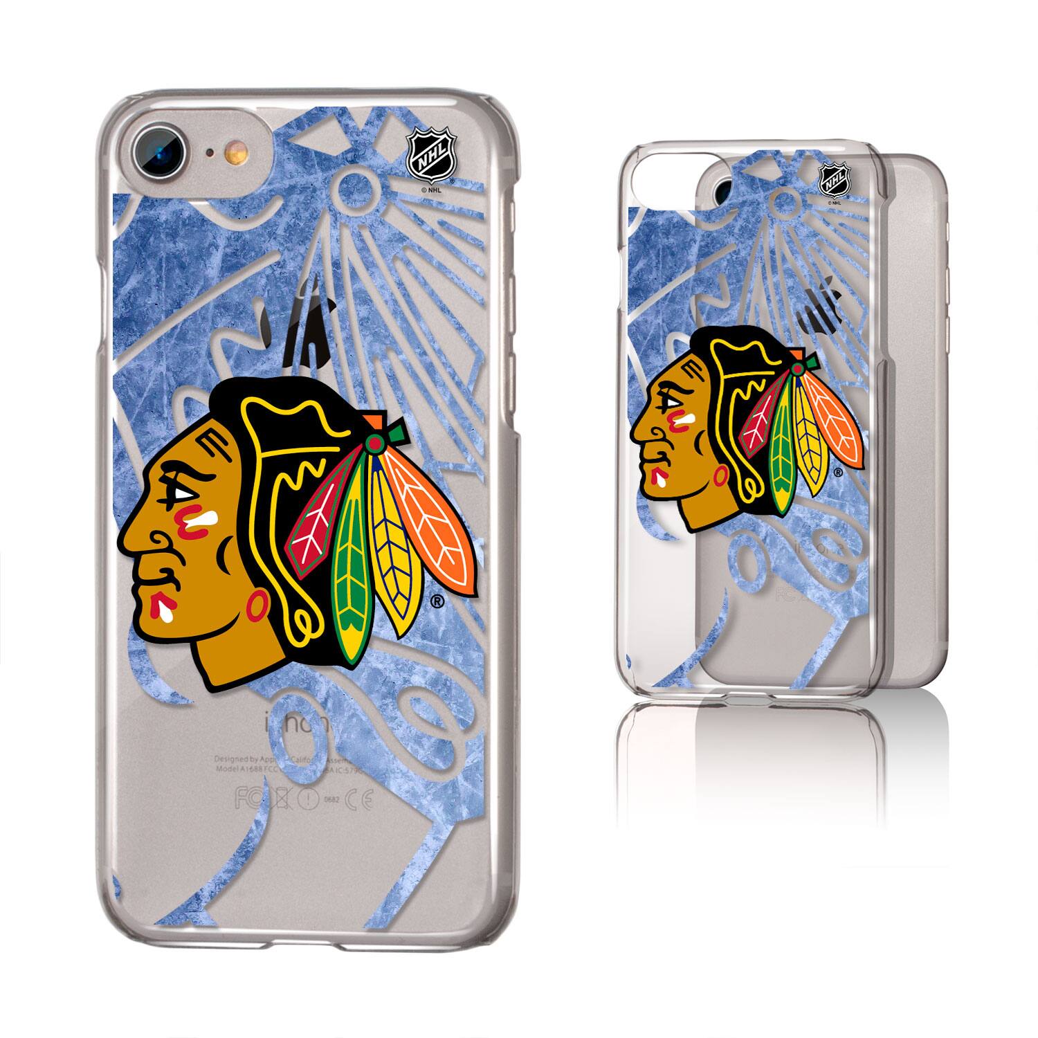 Keyscaper NHL Chicago Blackhawks iPhone Clear Ice Case 16 Pro ...