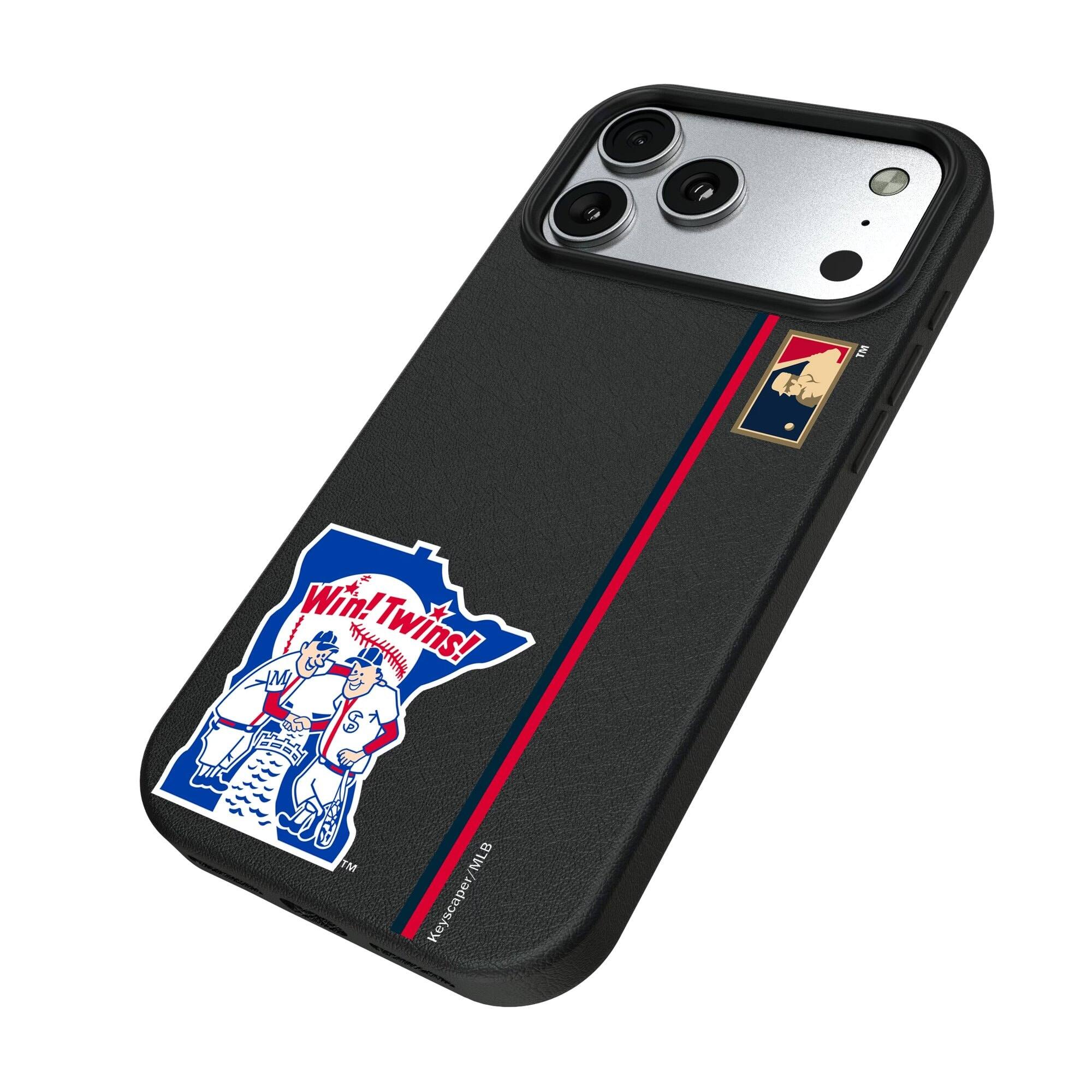 Keyscaper MLB Minnesota Twins 1976 Logo iPhone Magnetic Bump Case 16 ...