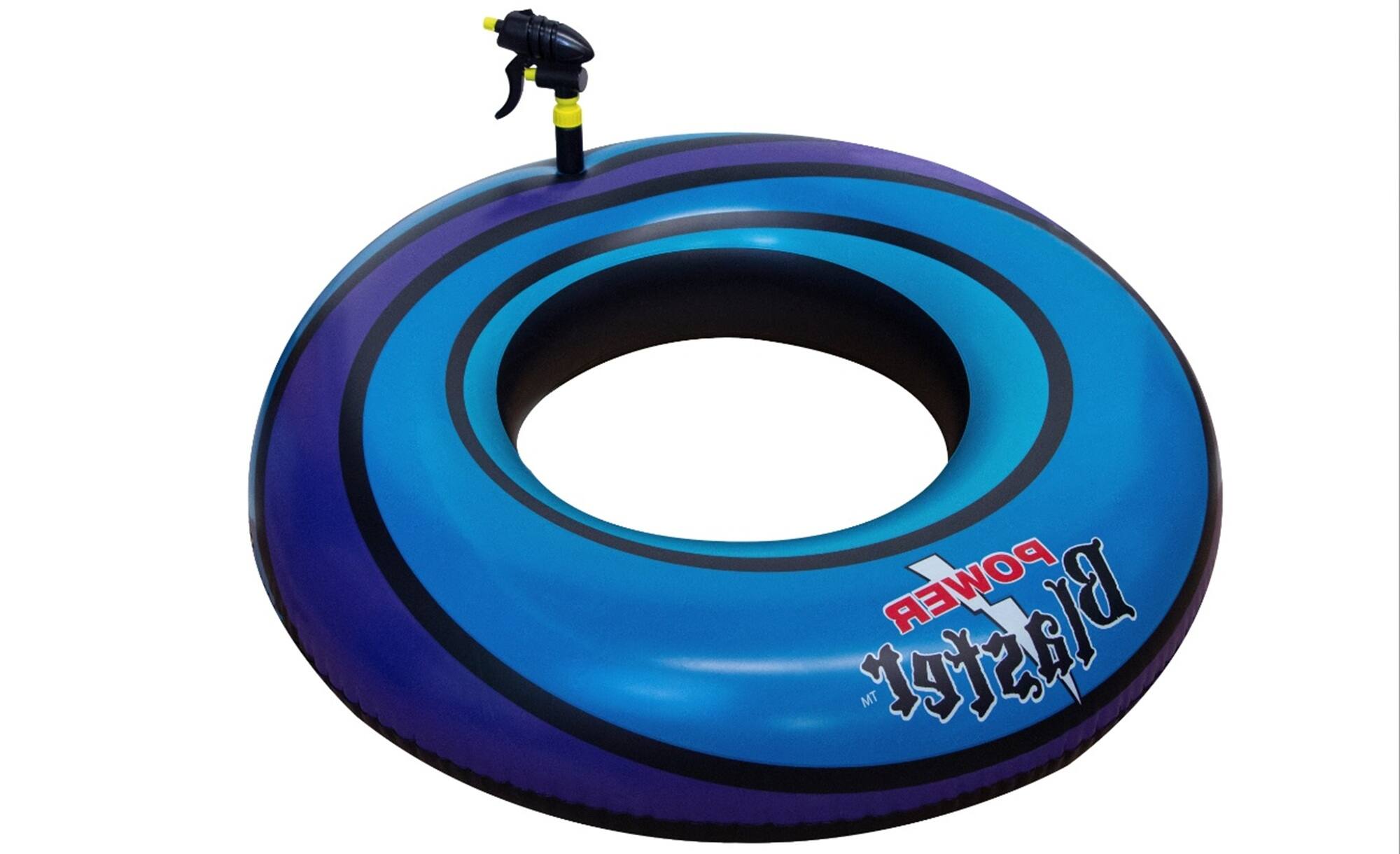 Swim Central 42" and Purple Inflatable Power Blaster Swimming Pool Inner Tube Blue 32551697 ...