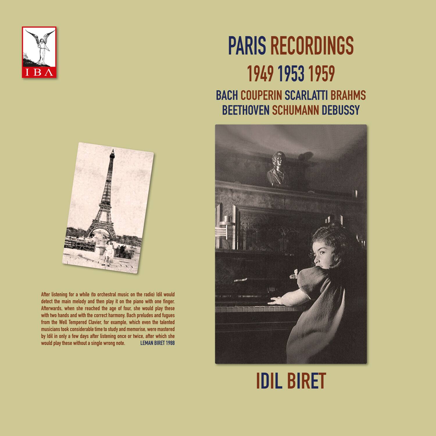 Idil Biret Paris Recordings 1949, 1953, 1959 VINYL LP - Best Buy
