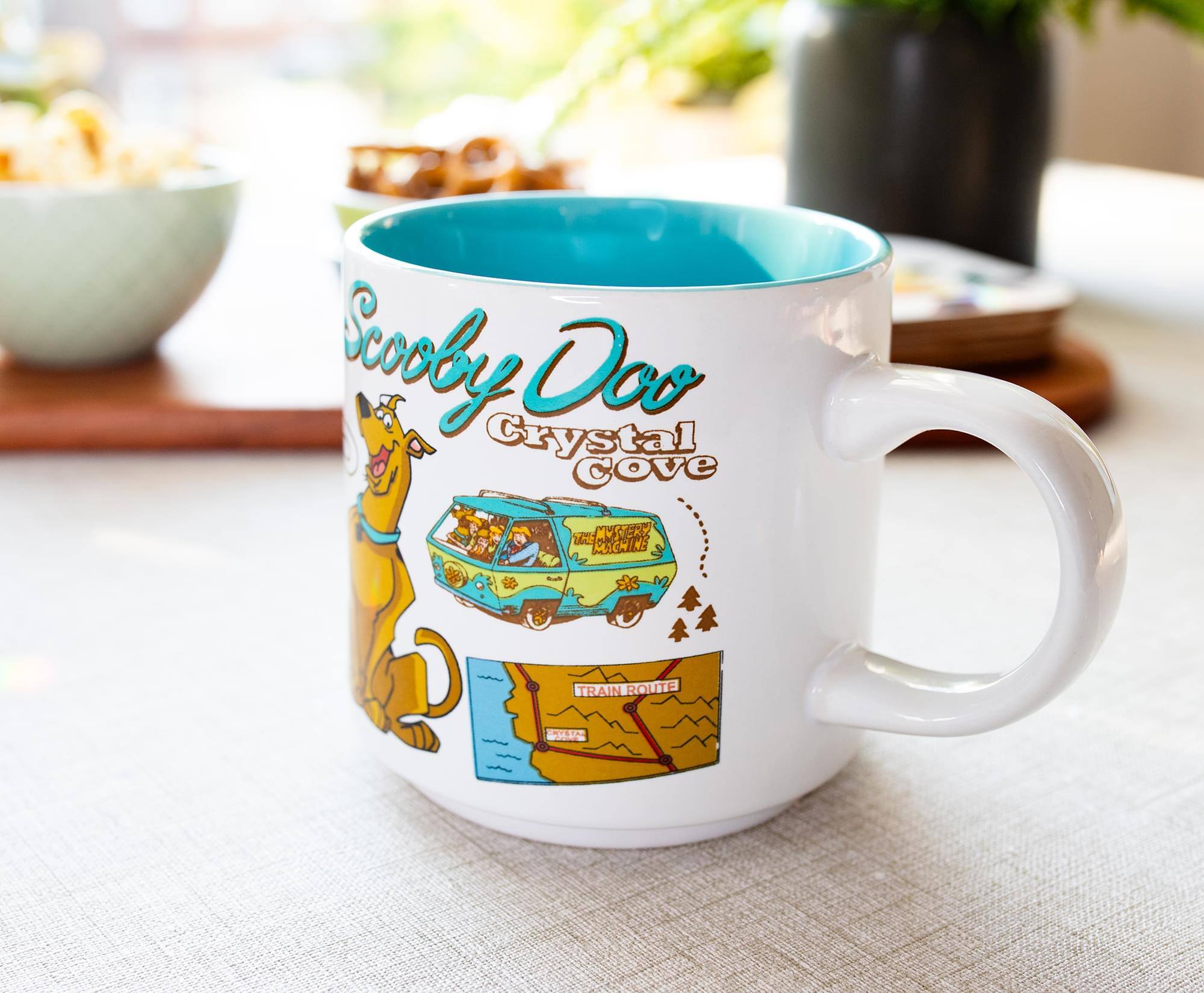 Warner Bros. Scooby Doo and the Gang "Crystal Cove" Ceramic Mug | Holds ...