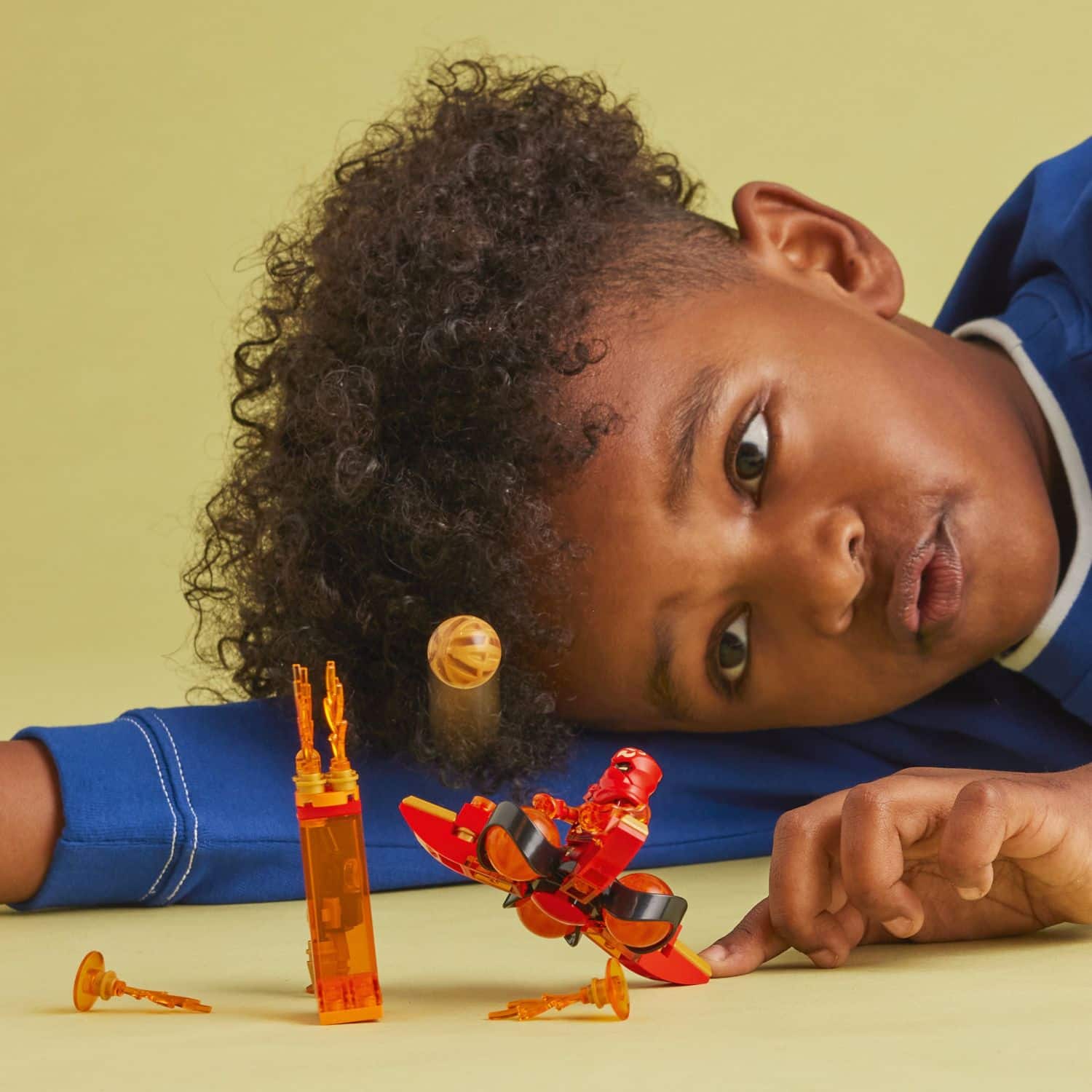 Best Buy: LEGO NINJAGO Kai’s Dragon Power Spinjitzu Flip Action Figure 71777 6425908