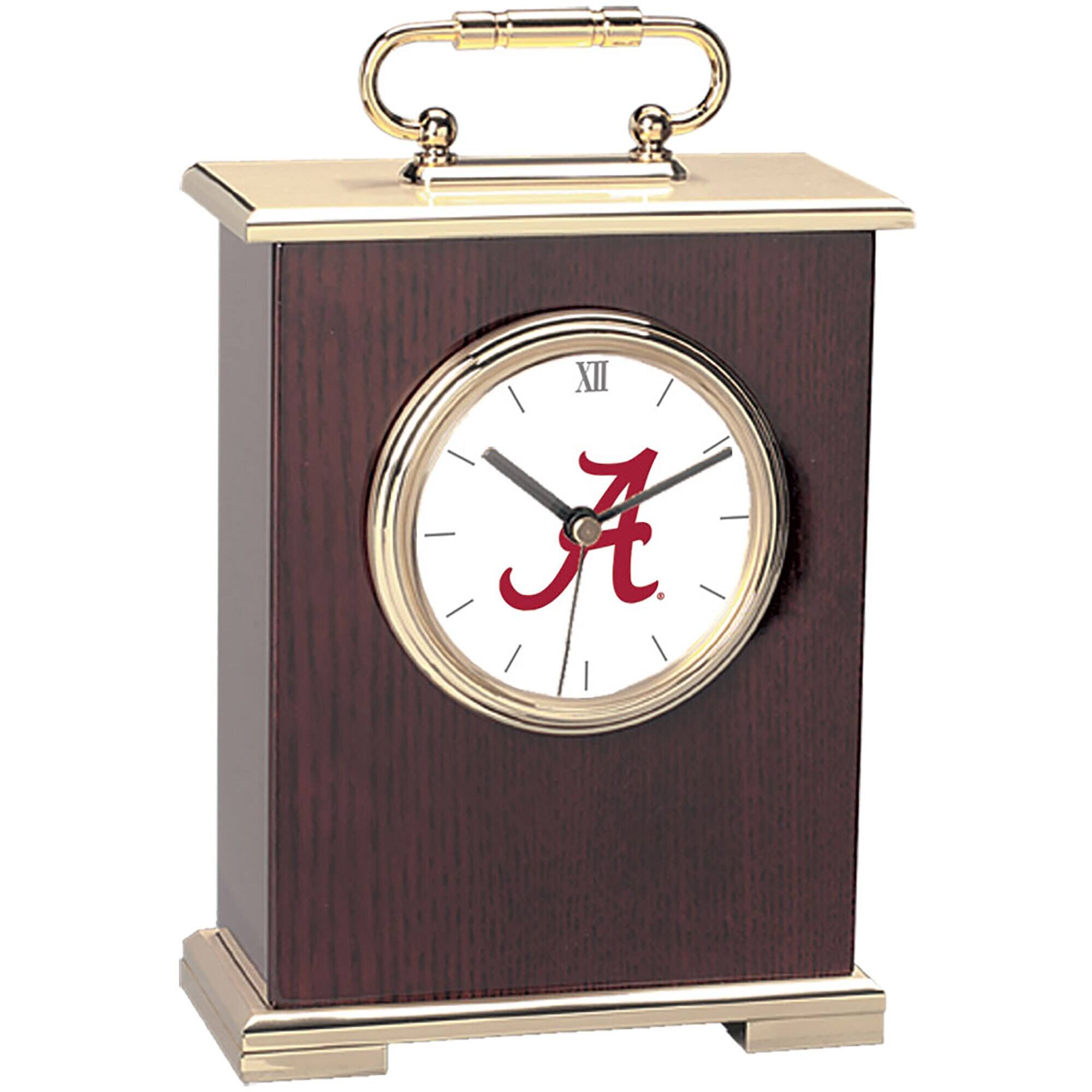 Jardine Alabama Crimson Tide Carriage Clock Gold 201198194 - Best Buy