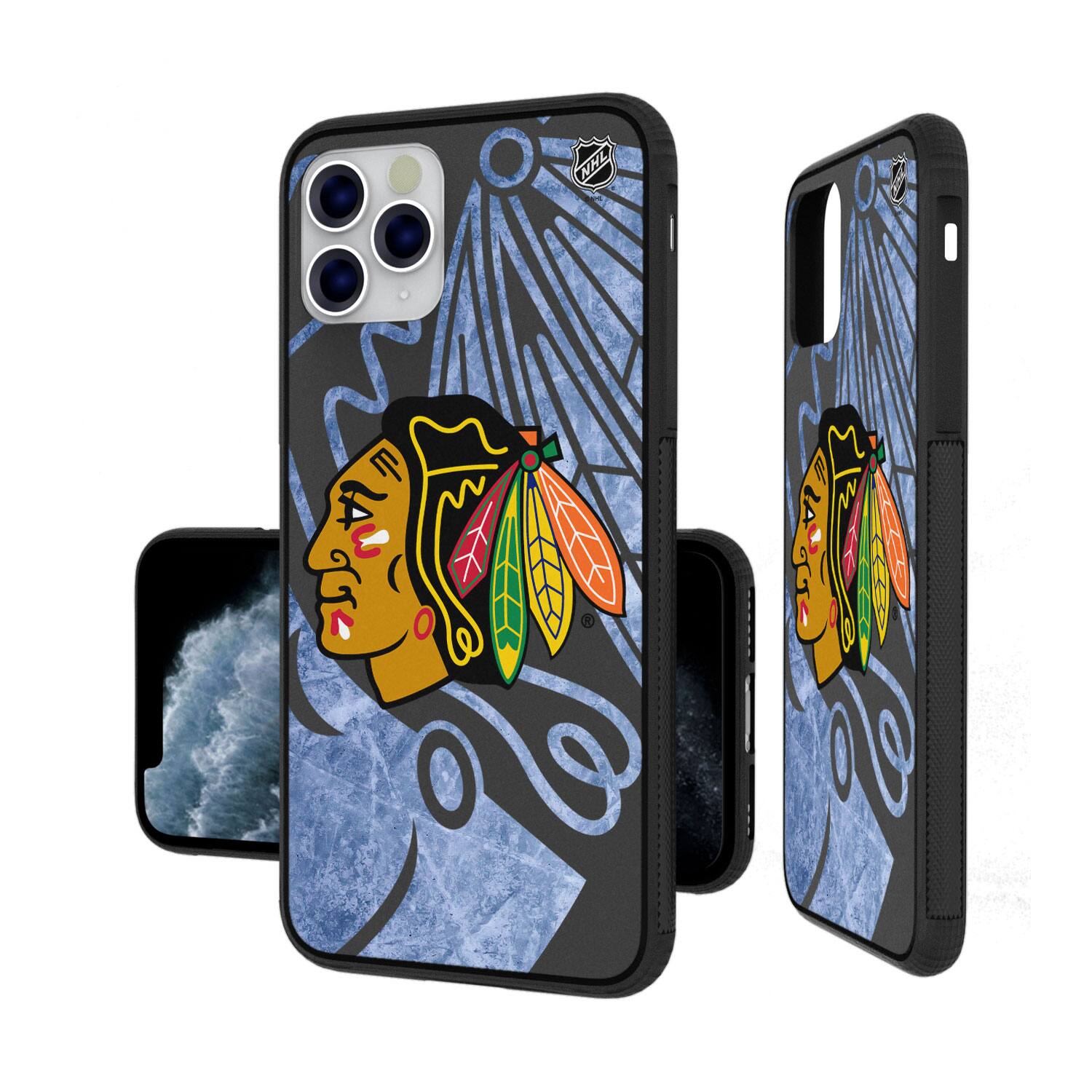 Keyscaper NHL Chicago Blackhawks iPhone Tilt Bump Ice Case 16 Pro ...