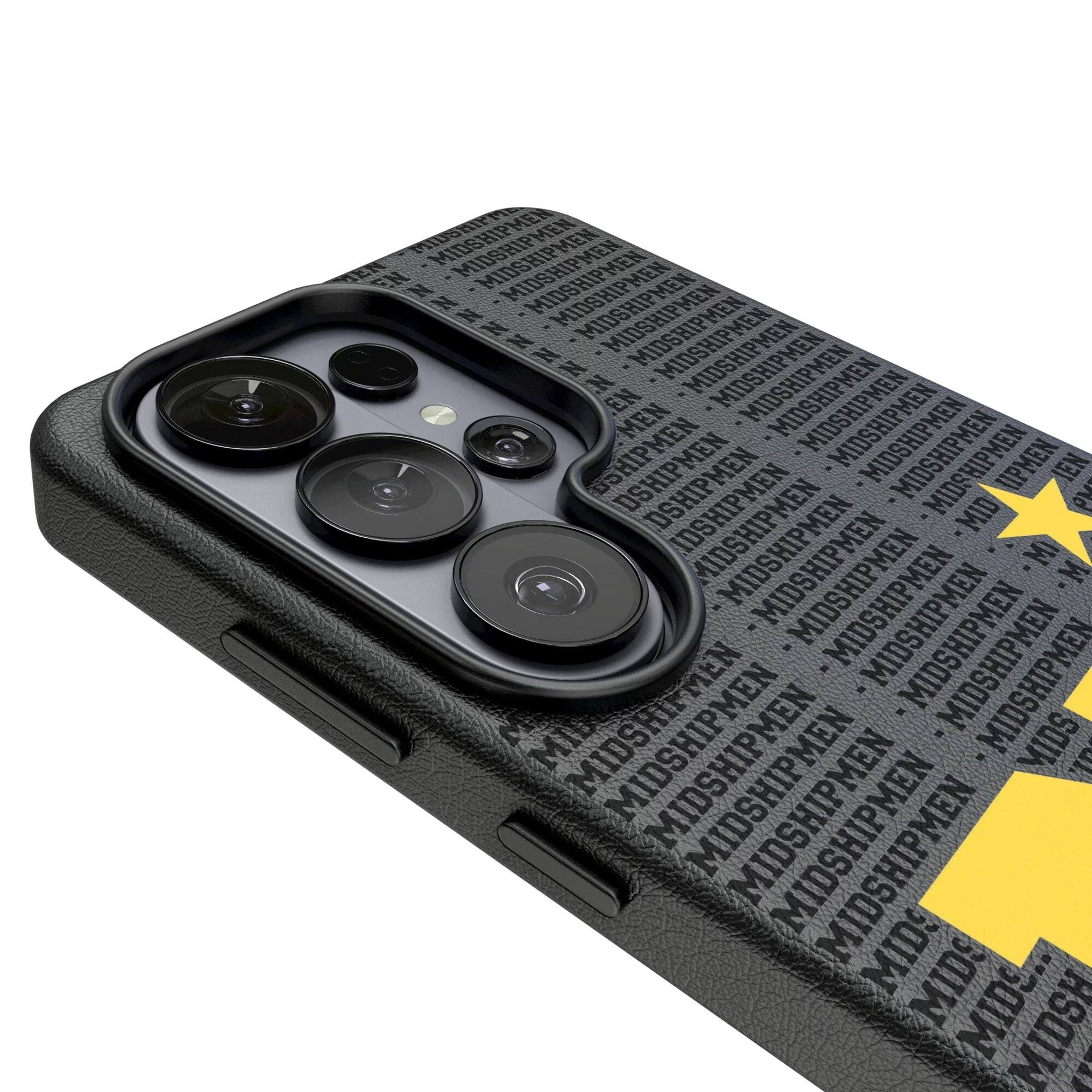 Keyscaper NCAA Navy Midshipmen Text Backdrop Galaxy Magnetic Bump Case ...